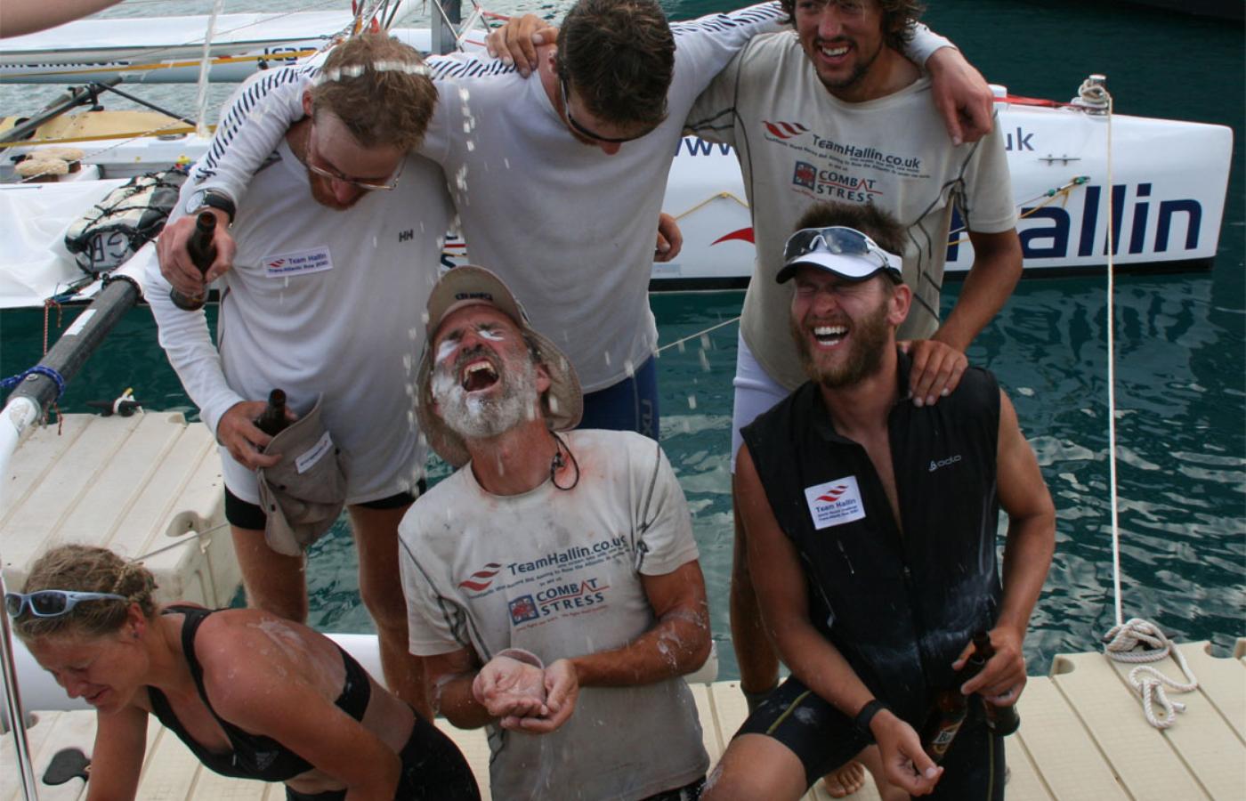 Auðkýfingurinn Justin Markús setti heimsmet í róðri yfir Atlantshafið - DV