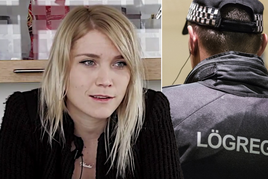 Löggan bankaði upp á hjá Veru um miðja nótt með leyndarmál hennar undir ...