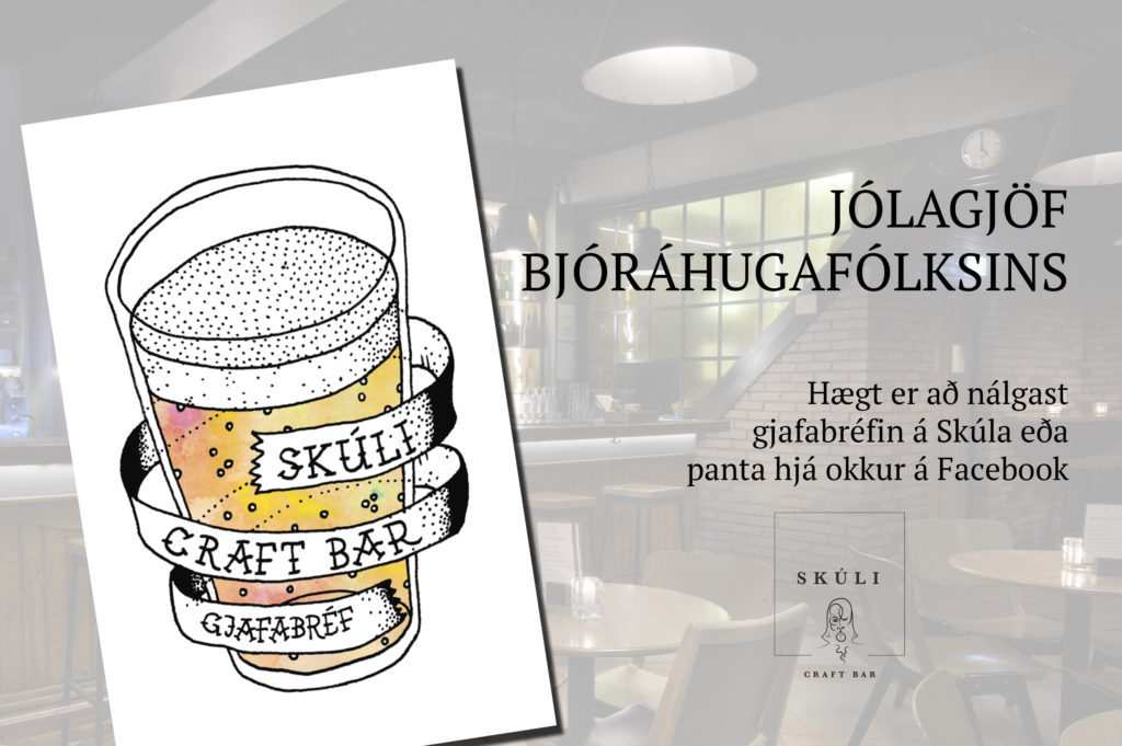 Skúli Craft Bar: Jólagjöf bjóráhugafólksins - DV