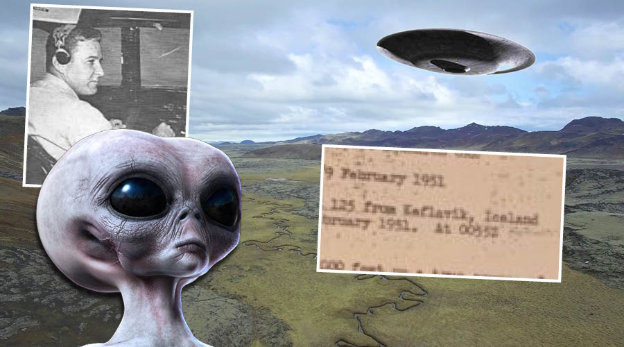 Voru þetta geimverur á ferð við Ísland? „Ég er handviss um að það sem ...