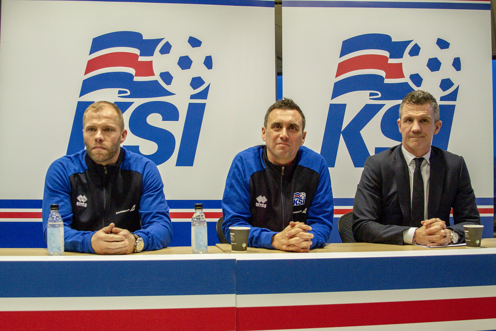 Arnar og Eiður Smári funda aftur með Lagerback - „Eiður og Lars eiga ...