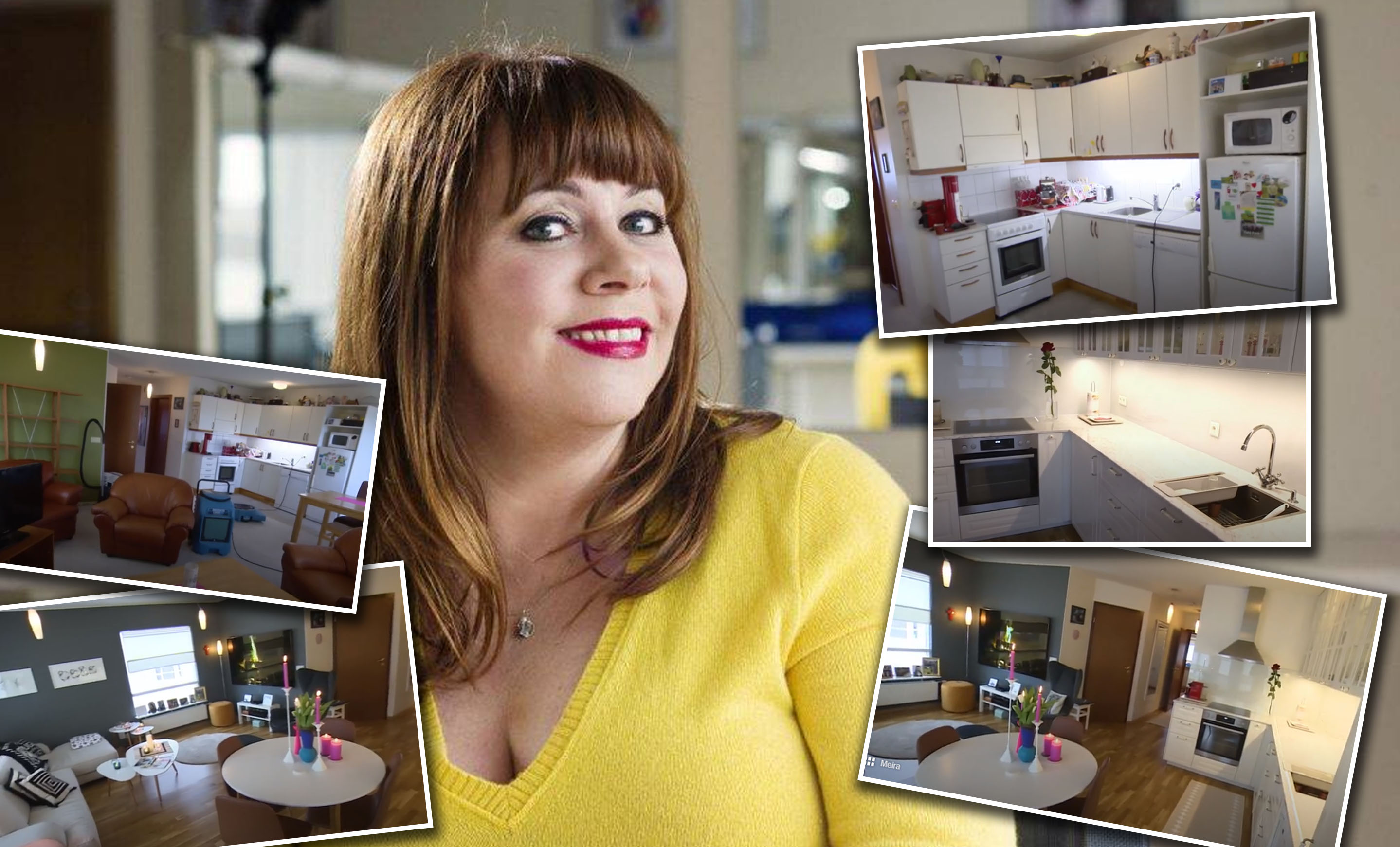 Helga Braga tók íbúðina í gegn: Sjáið ótrúlegar fyrir og eftir myndir - DV