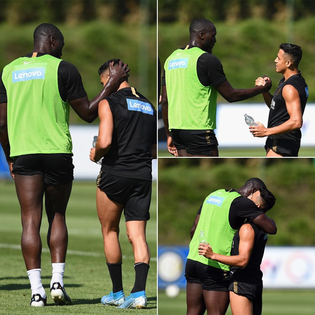 Sjáðu myndirnar: Sanchez hitti besta vin sinn á ný - Loksins orðinn ...