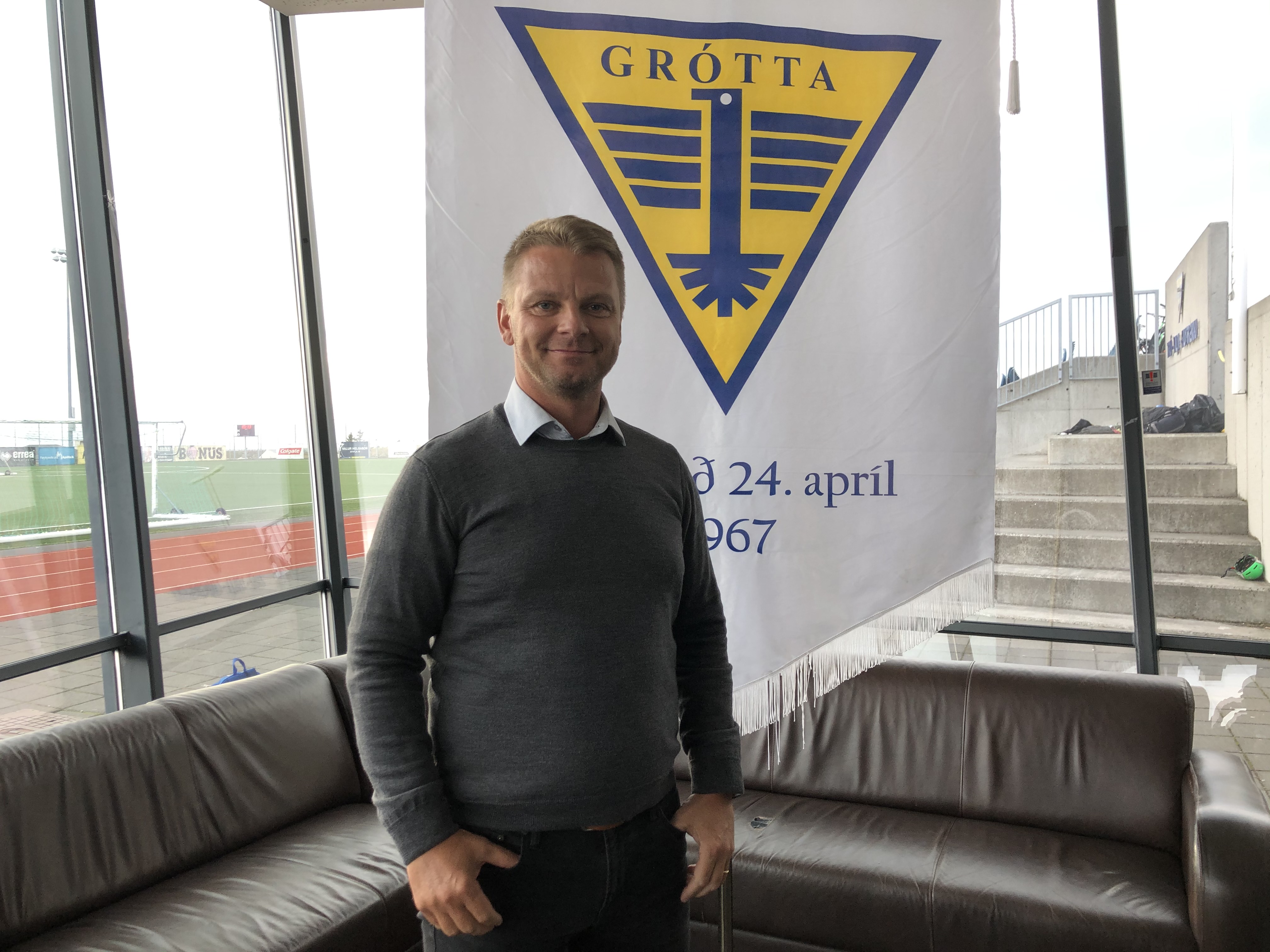 Gústi Gylfa hættir með Gróttu - DV