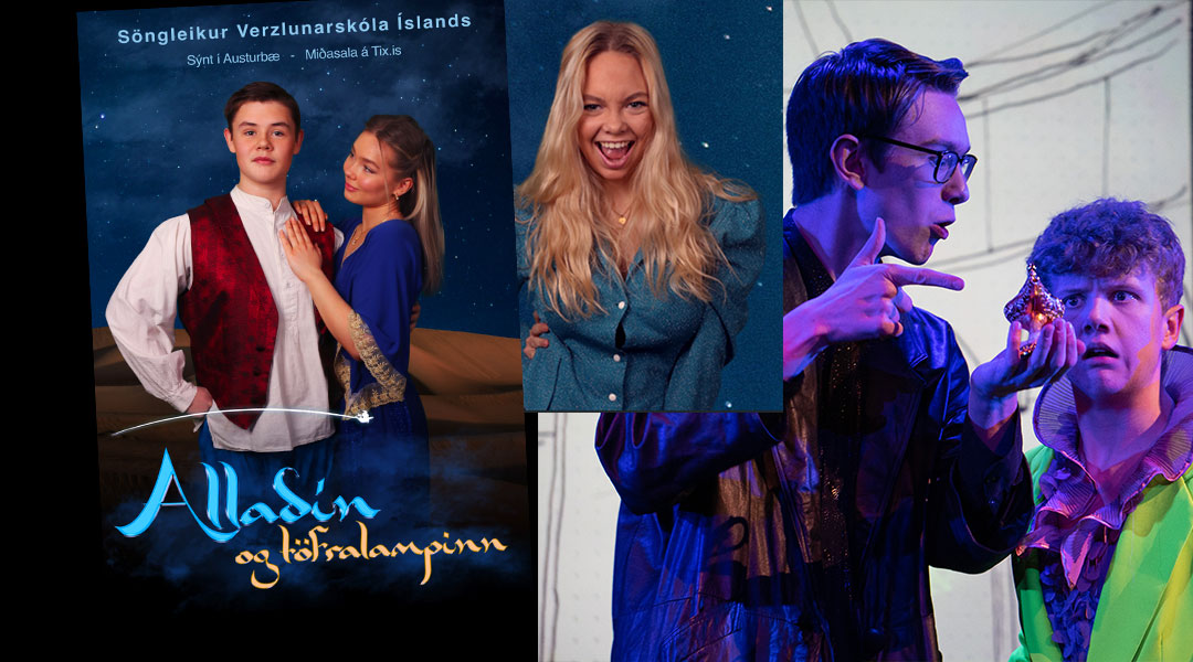 Verzló setur upp söngleik byggðan á kvikmyndinni um Alladín - Ungir ...