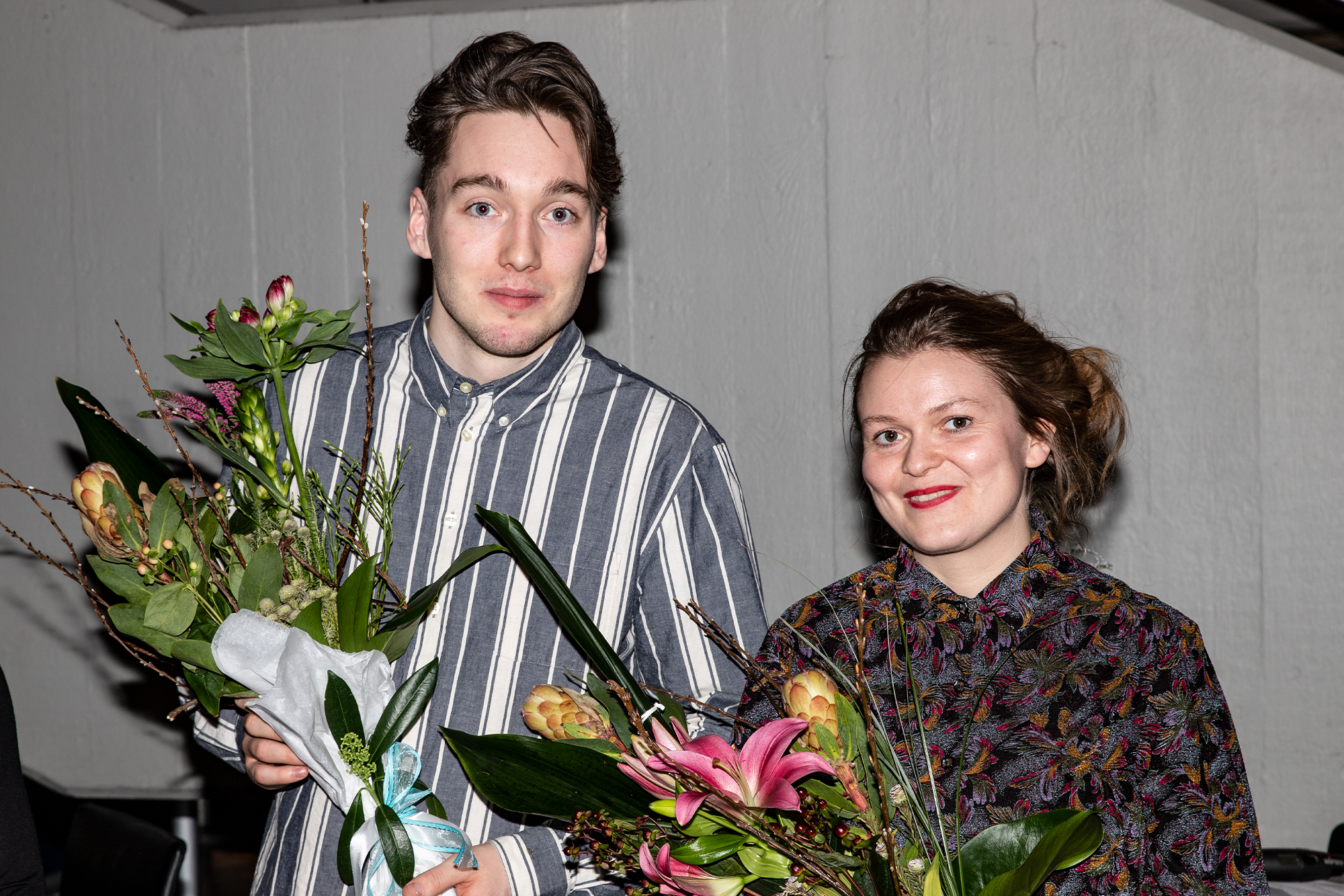 Matthías Hatari og Eva Rún eru nýju leikskáld Borgarleikhússins - DV