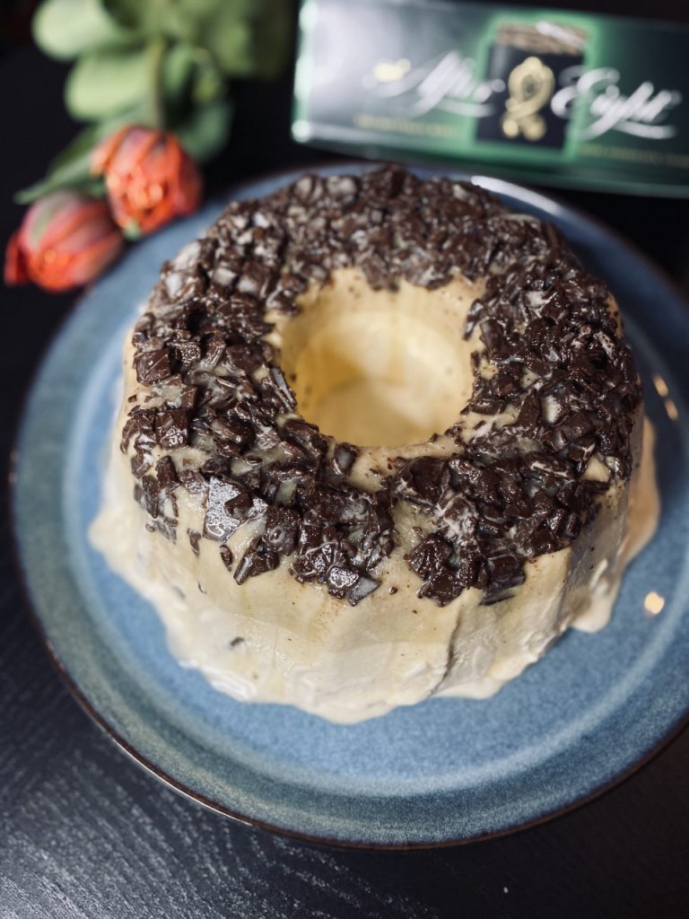 Þessi gamli góði klassíski heimagerði ís með kaffibragði & After eight ...