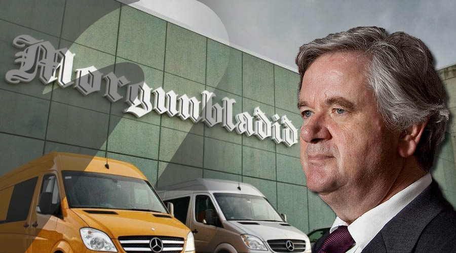 Leiðarahöfundur Moggans kennir RUV um lokun fréttatíma Stöðvar 2 - DV