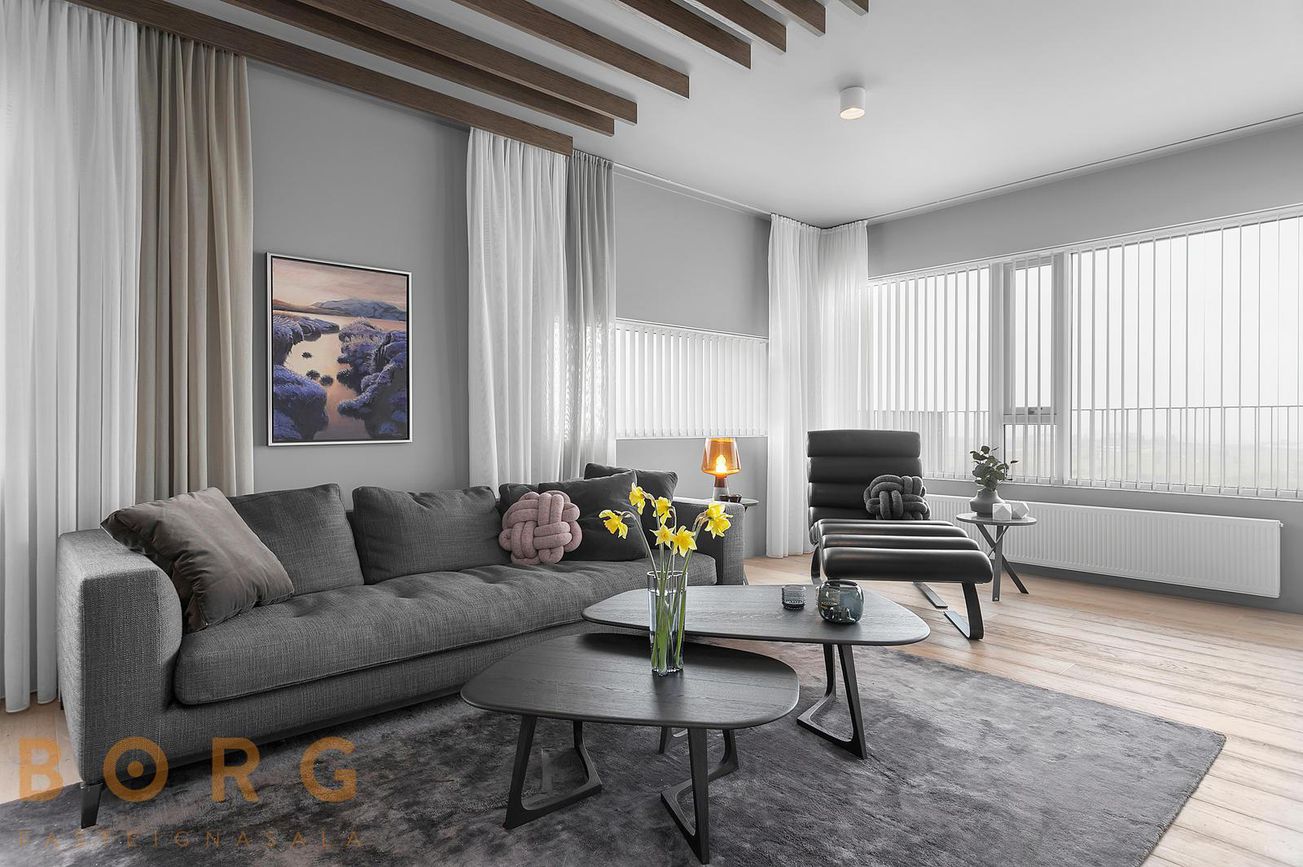 Gylfi Sig selur uppáhaldsíbúðina sína í Kópavogi - Sjáðu myndirnar - DV