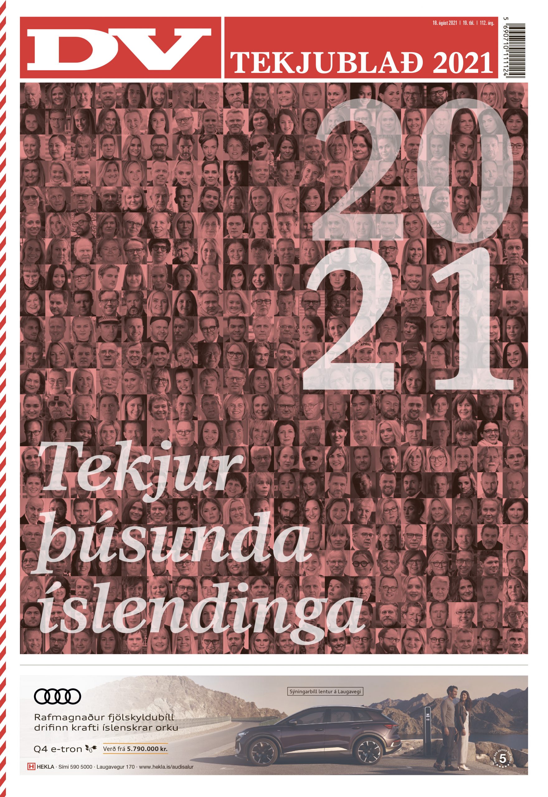 Tekjublað DV 2021 kemur út í fyrramálið - DV