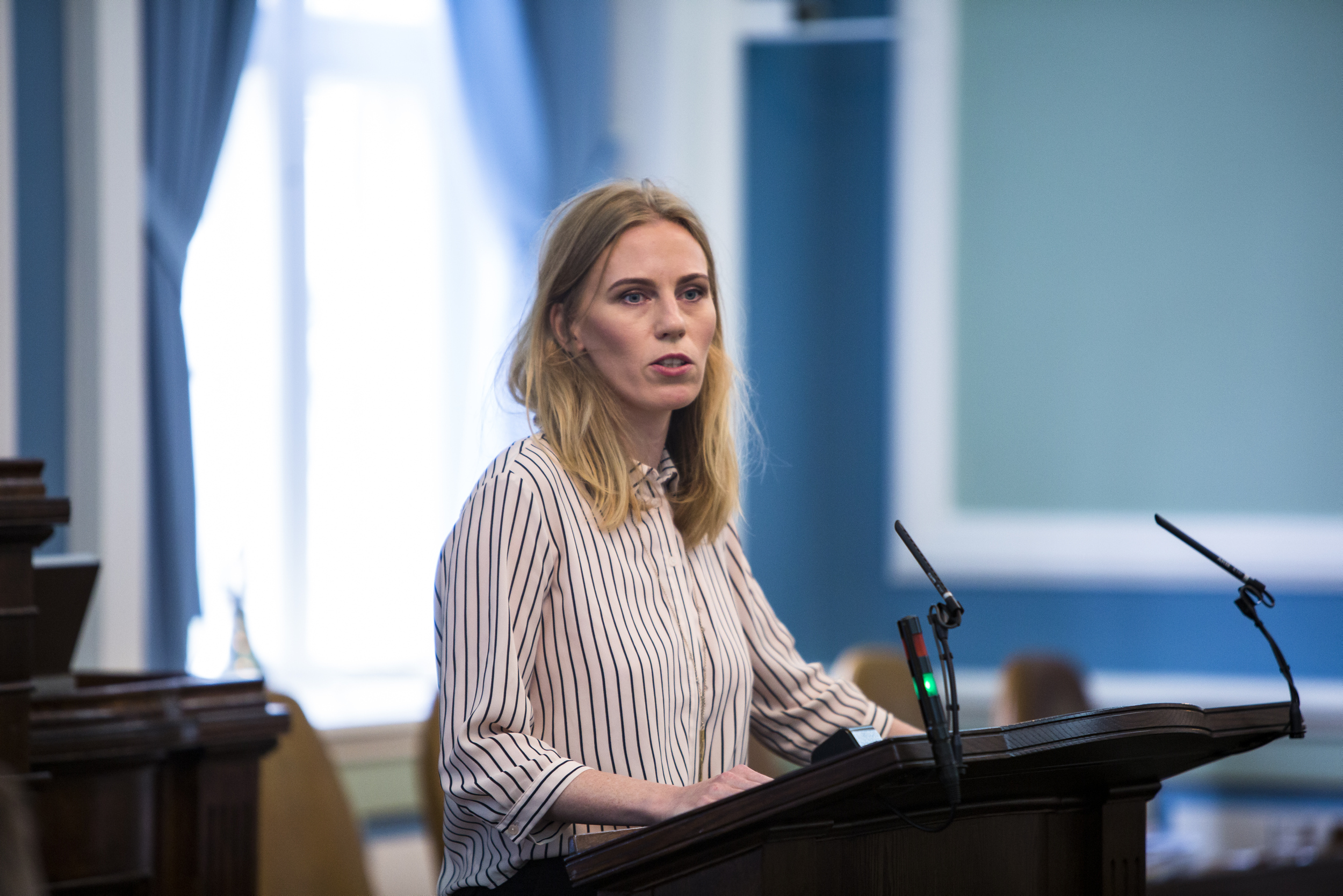 Píratar neita að svara spurningum um bólusetningar - Halldóra tók upp ...