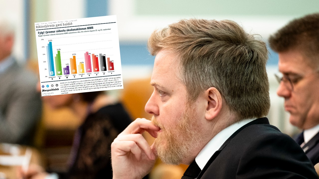Setur Sigmundur Davíð Íslandsmet í smæð þingflokks? - DV