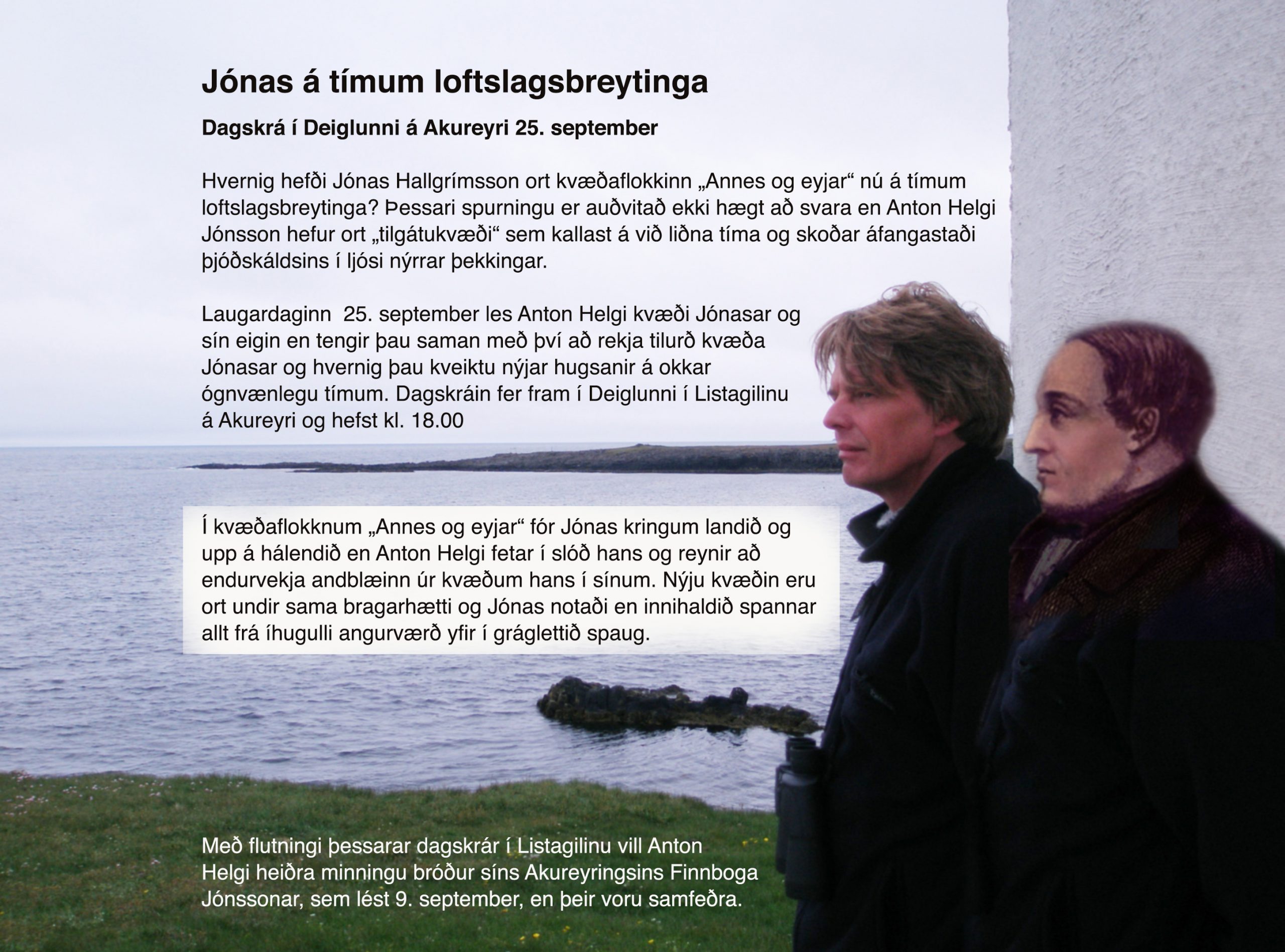 Hvernig hefði Jónas Hallgrímsson ort á tímum loftslagsbreytinga? - DV