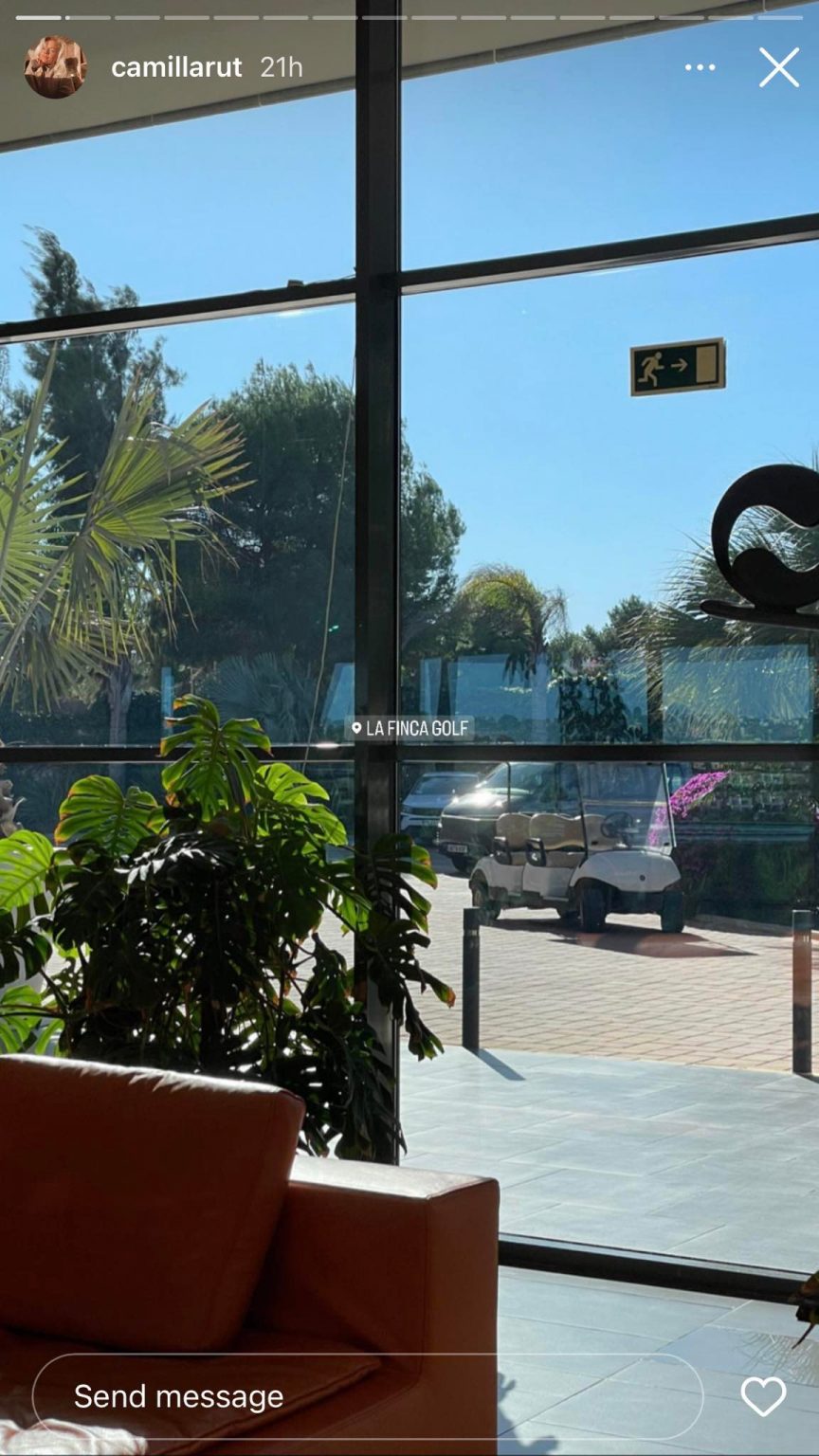 Camilla Rut og Valli njóta saman á Spáni – „Pornstar martini og ...