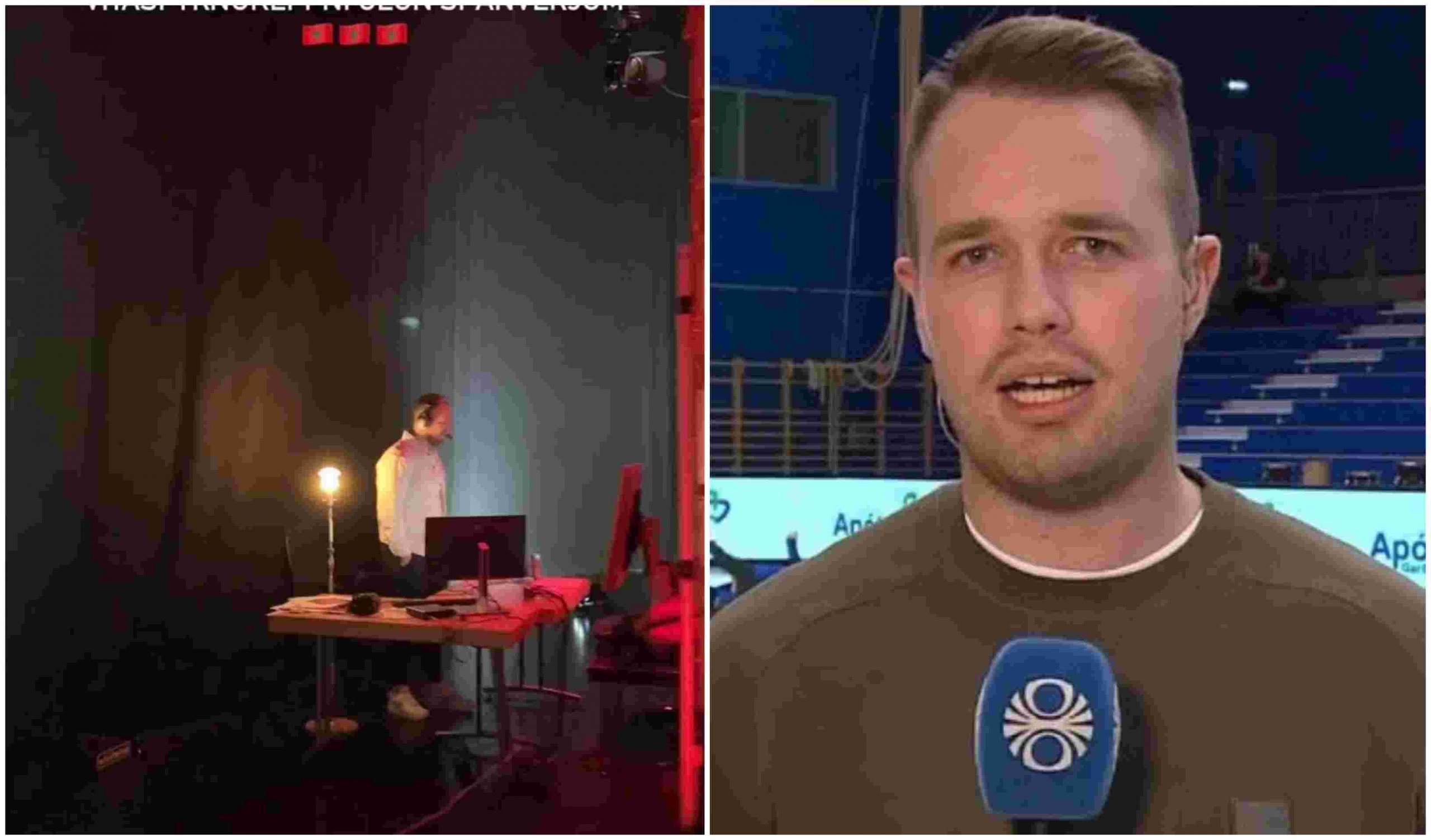 Atvikið sem fór framhjá íslensku þjóðinni í gær - Sjáðu fréttamann RÚV ...