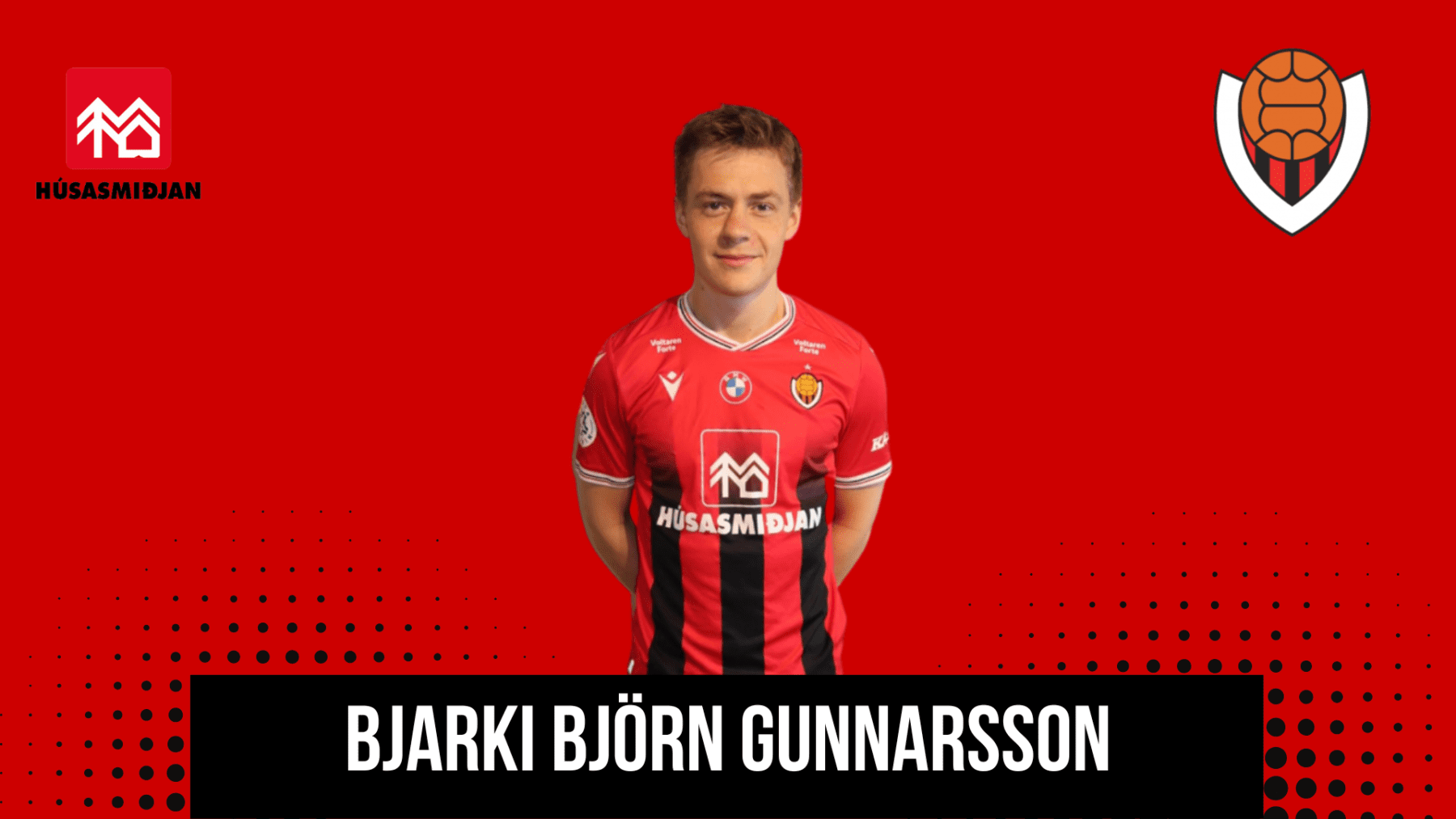Bjarki Björn framlengir samning sinn við bikarmeistarana - DV
