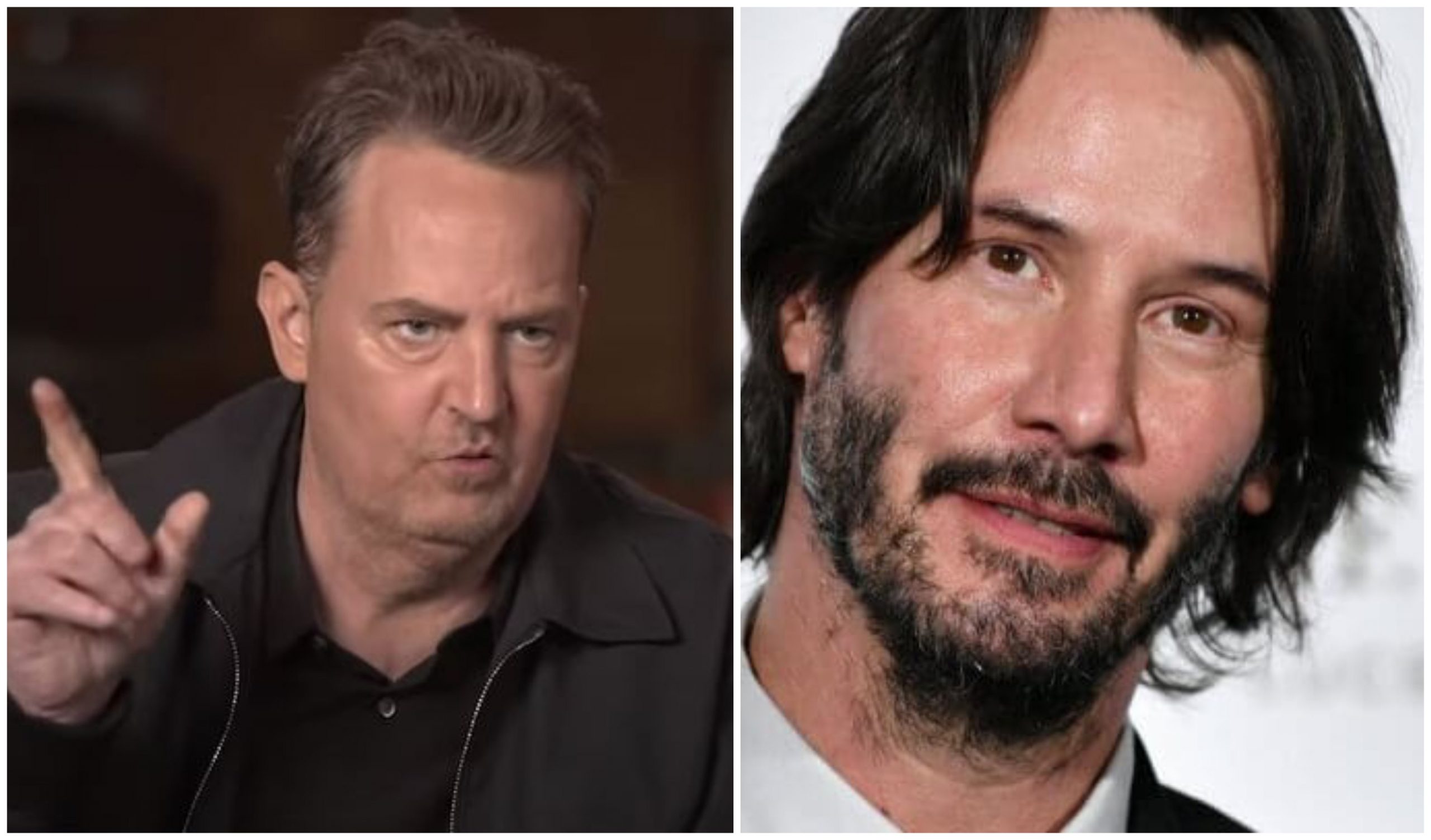 Matthew Perry sér eftir því sem hann sagði um Keanu Reeves - DV