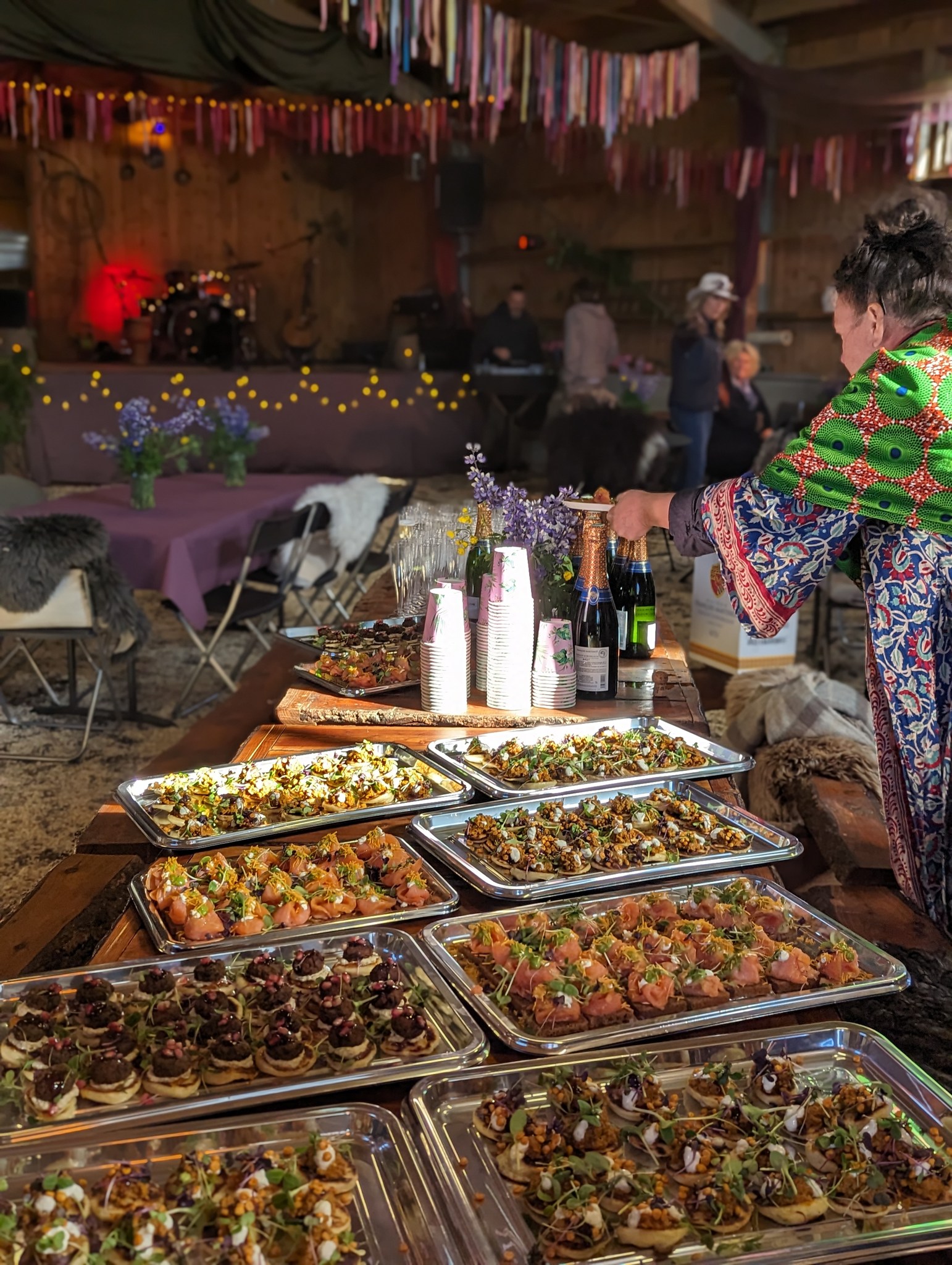 Yesmine hélt upp á fimmtugsafmæli með hlöðuballi - Frægir fjölmenntu og fögnuðu - DV