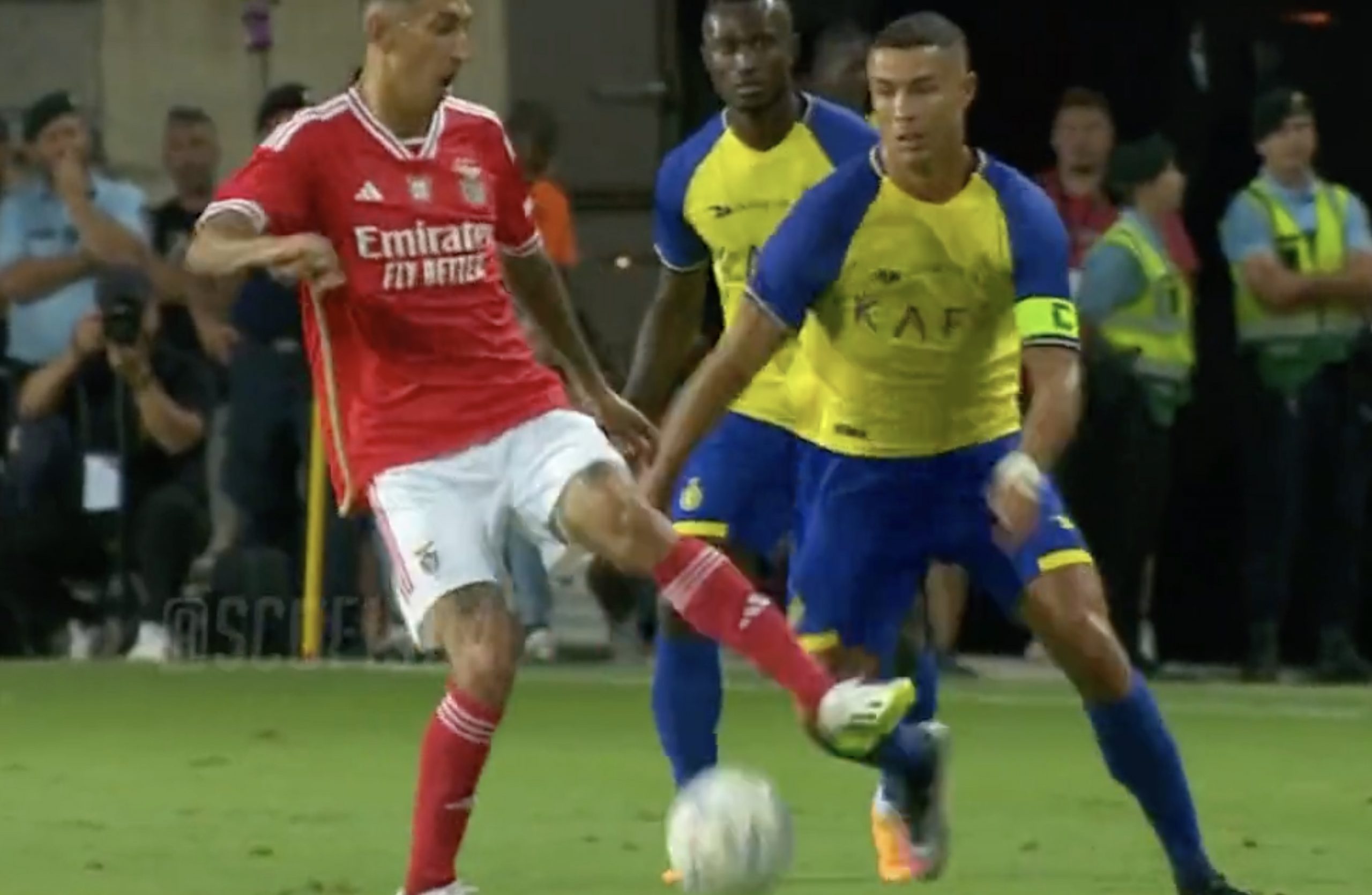 Gamall vinur gerði lítið úr Ronaldo í gær - Sjáðu myndbandið - DV