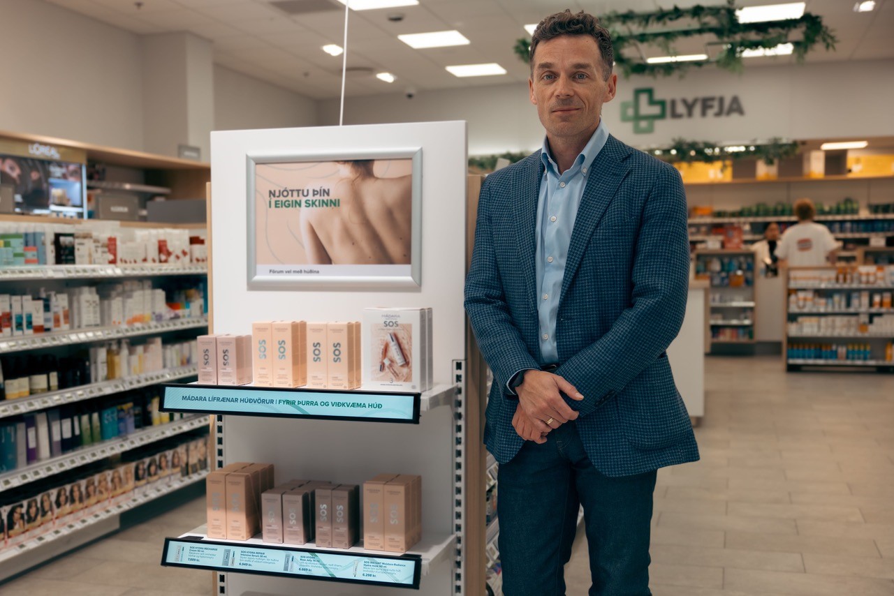 Lyfja innleiðir næstu kynslóð rafrænna hillumiða - DV