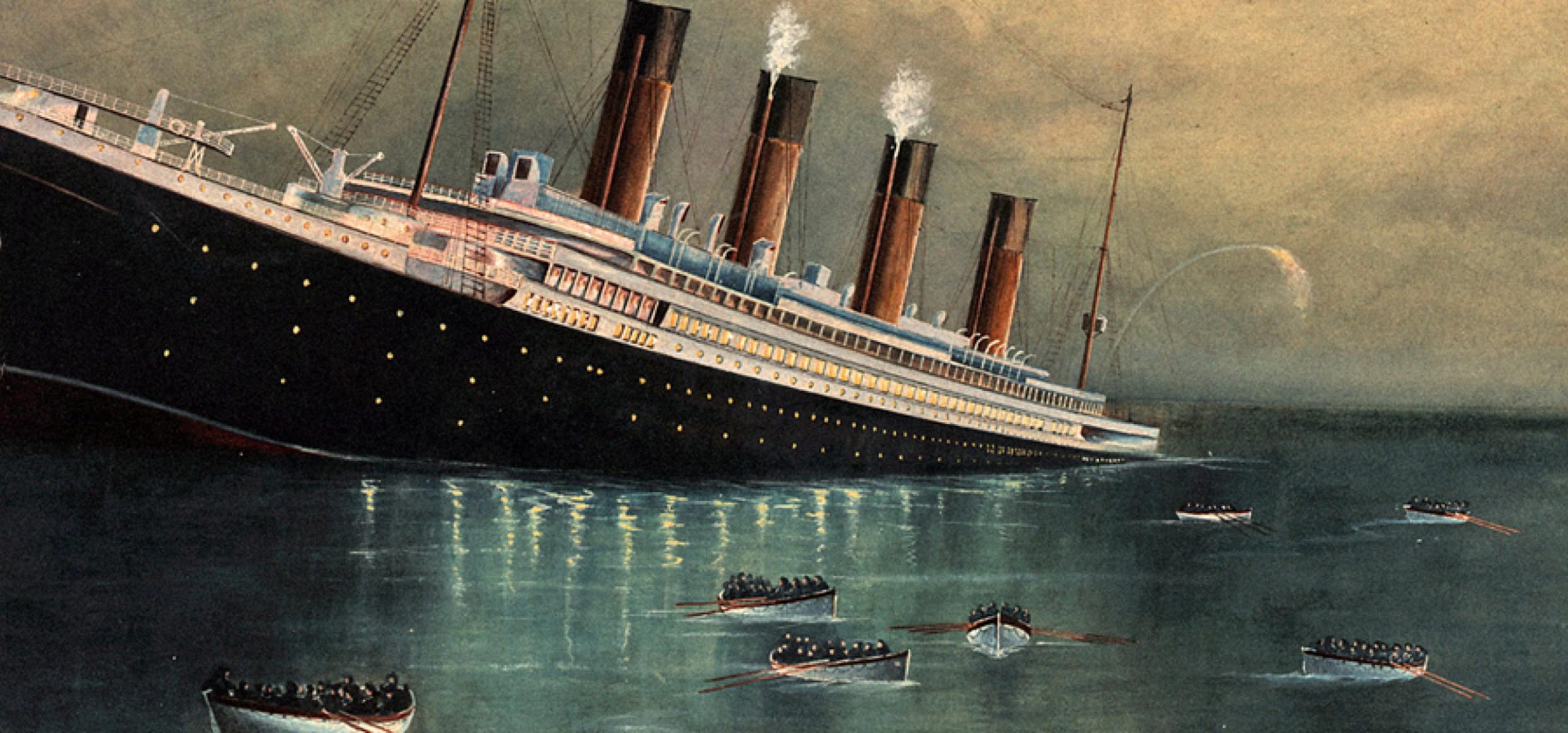 Ostrur og ís – Matseðill úr Titanic seldist á 14 milljónir - DV