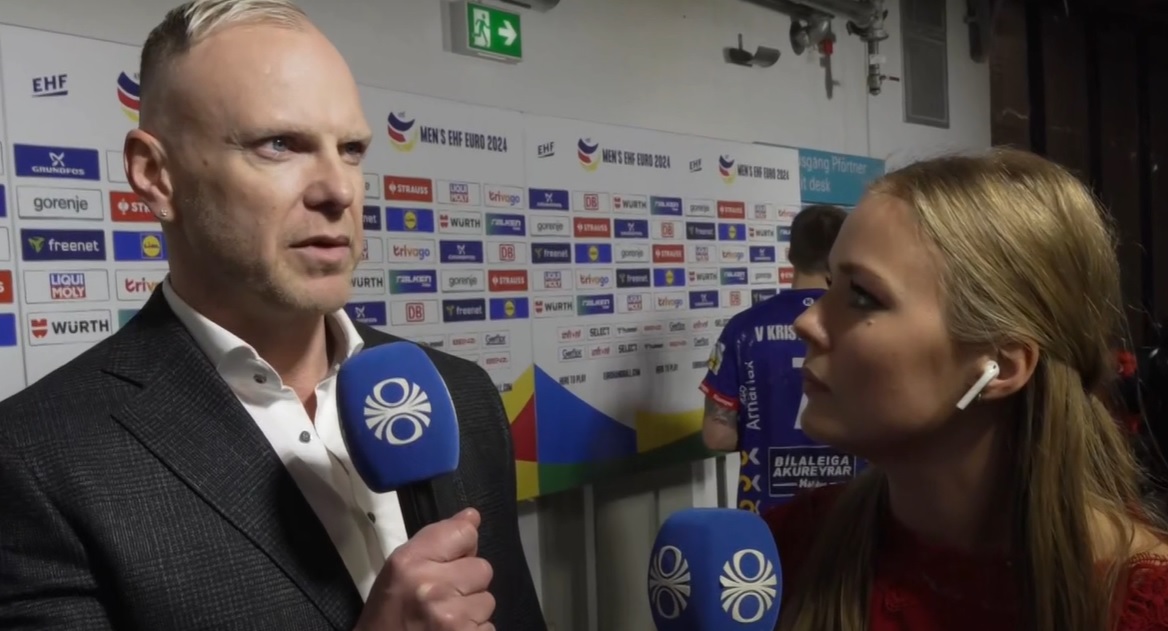 Þetta sagði Logi Geirsson eftir leik – „Það skildi enginn neitt í neinu ...