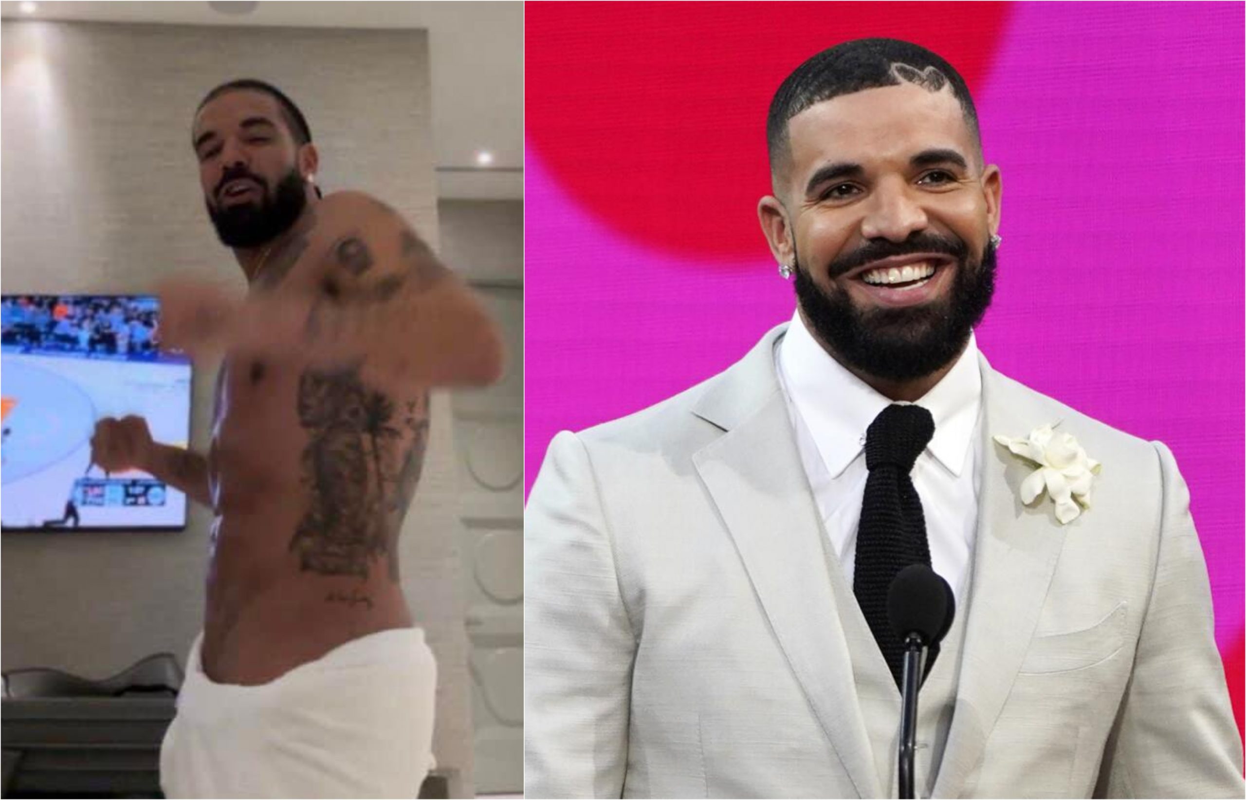 Drake bregst við svæsna typpamyndbandinu sem var lekið á netið - DV