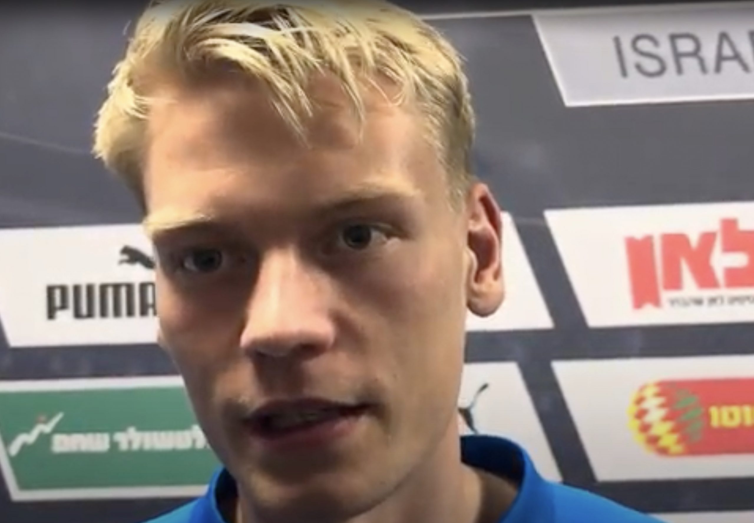 Orri í skýjunum eftir sigurinn á Ísrael - „Það var ekki mikið magn en ...