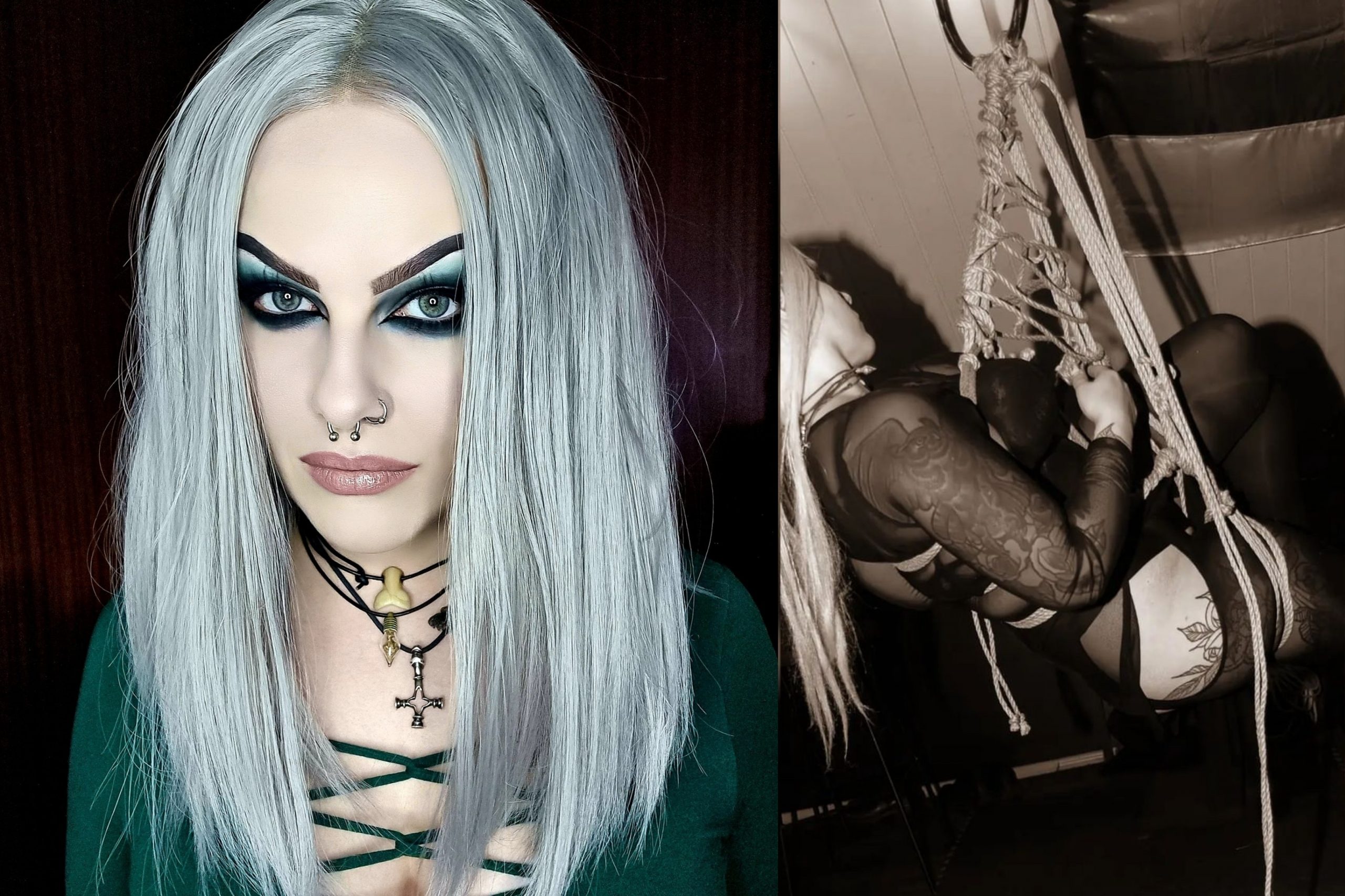 „Síðan ég man eftir mér hef ég alltaf fílað að vera fjötruð og bundin“ - DV