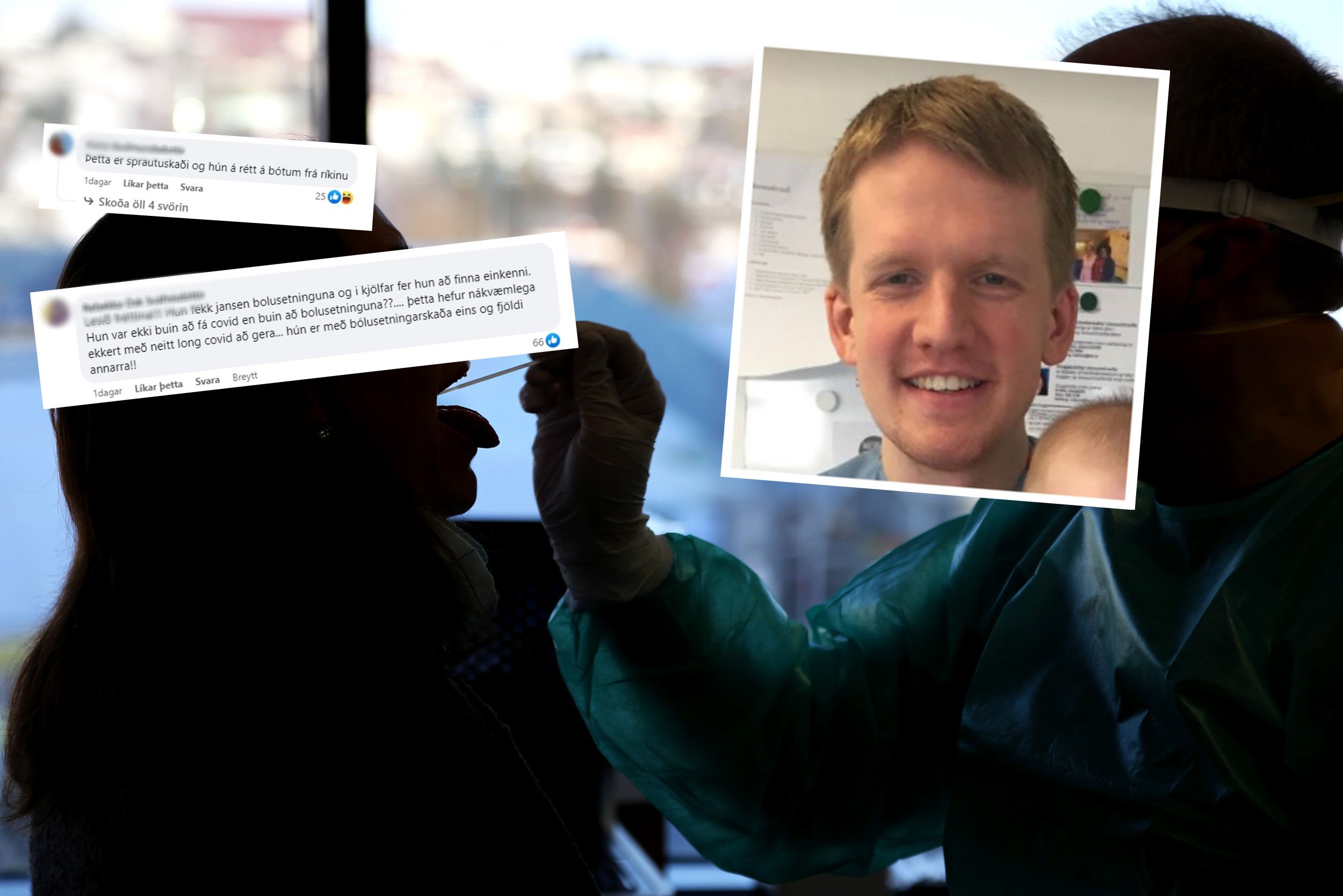 Jón Magnús um þráhyggju virkra í athugasemdum – Bólusetningum kennt um ...