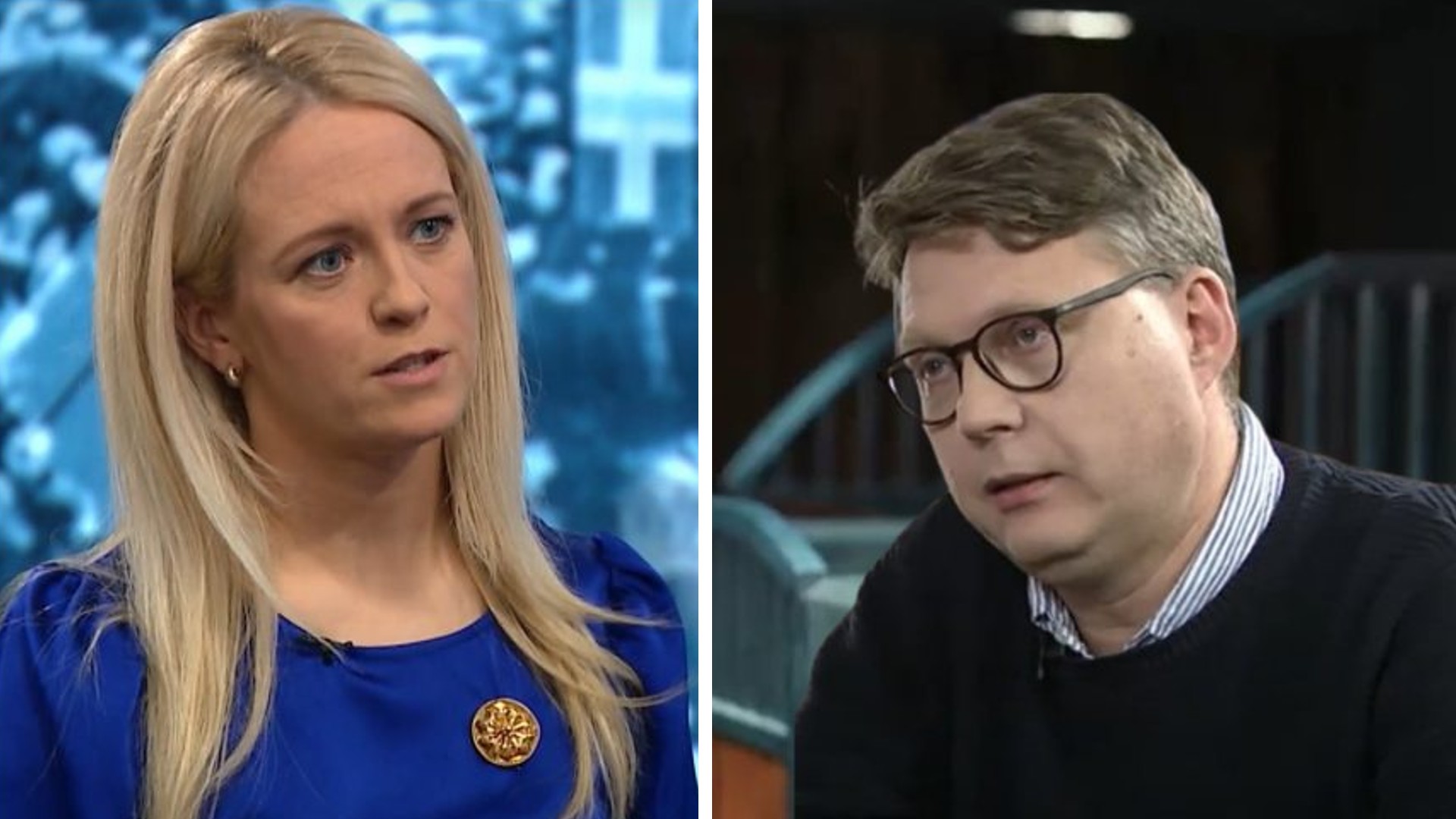 Segir Andrés alveg úti að aka og tekur af tvímæli í stóra blokkar ...