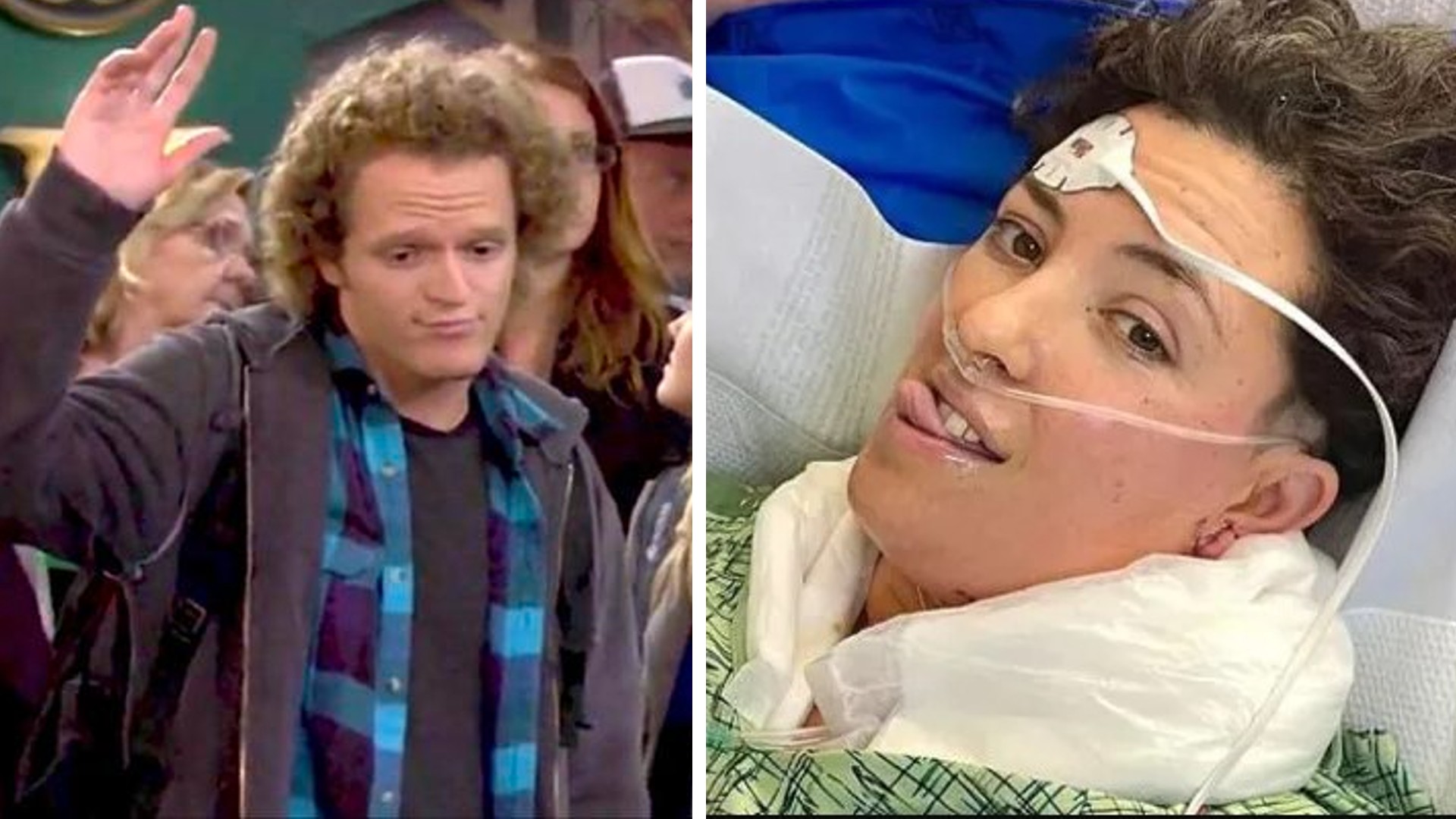 Leikari lagði á flótta eftir hrottalega árás á fyrrverandi kærustu sína ...