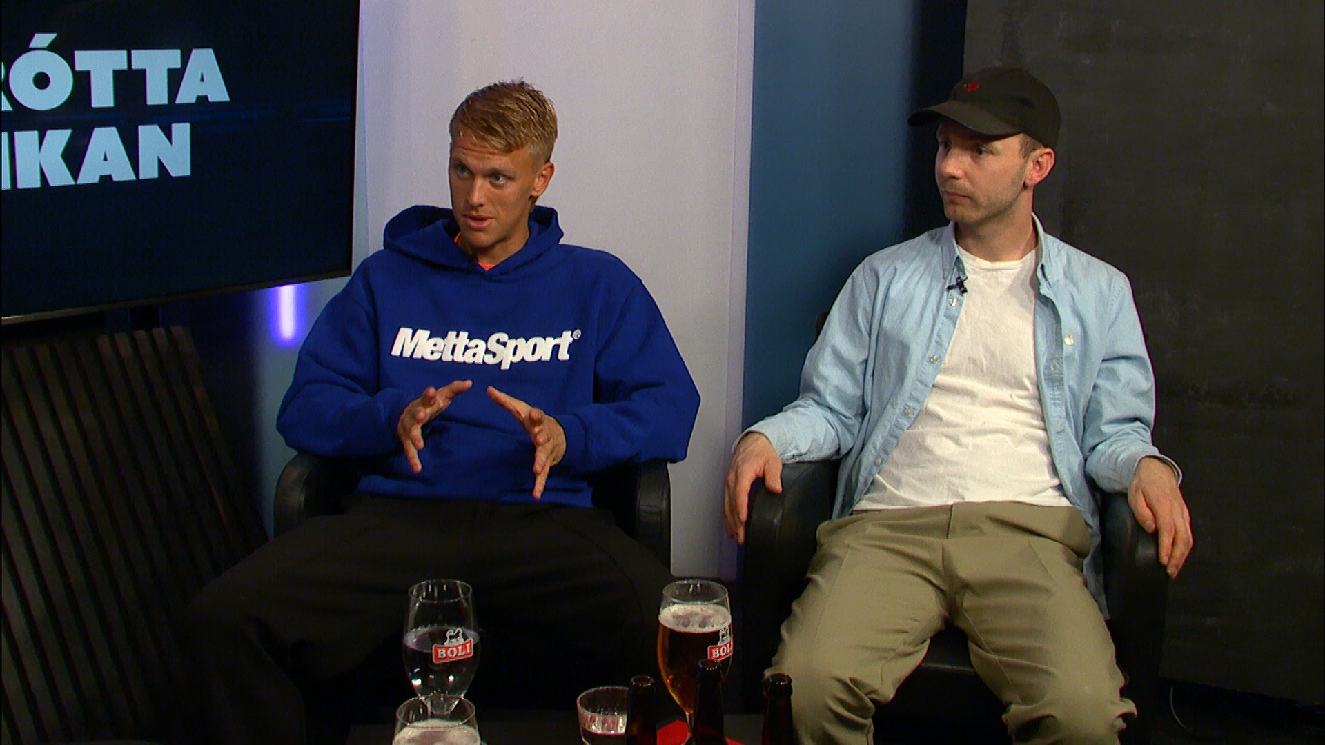 Horfðu á nýjasta þátt af Íþróttavikunni þar sem Adam Pálsson er gestur - DV