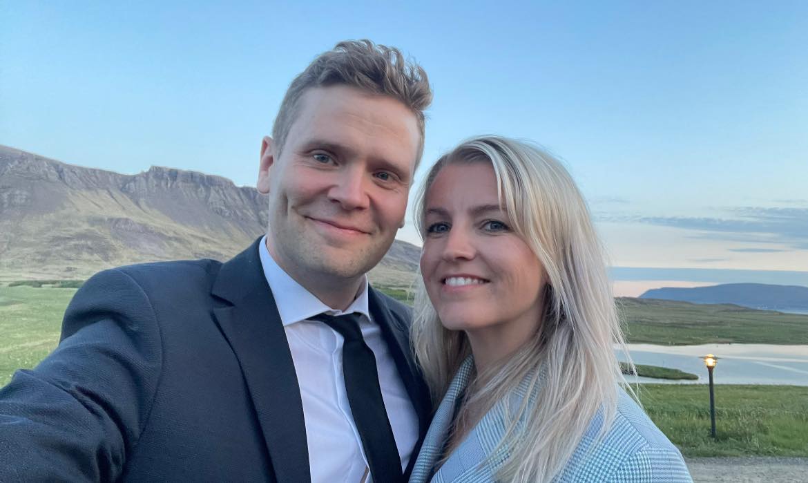 „Ég er búin að horfa milljón sinnum á fallega lagið sem þú samdir til ...