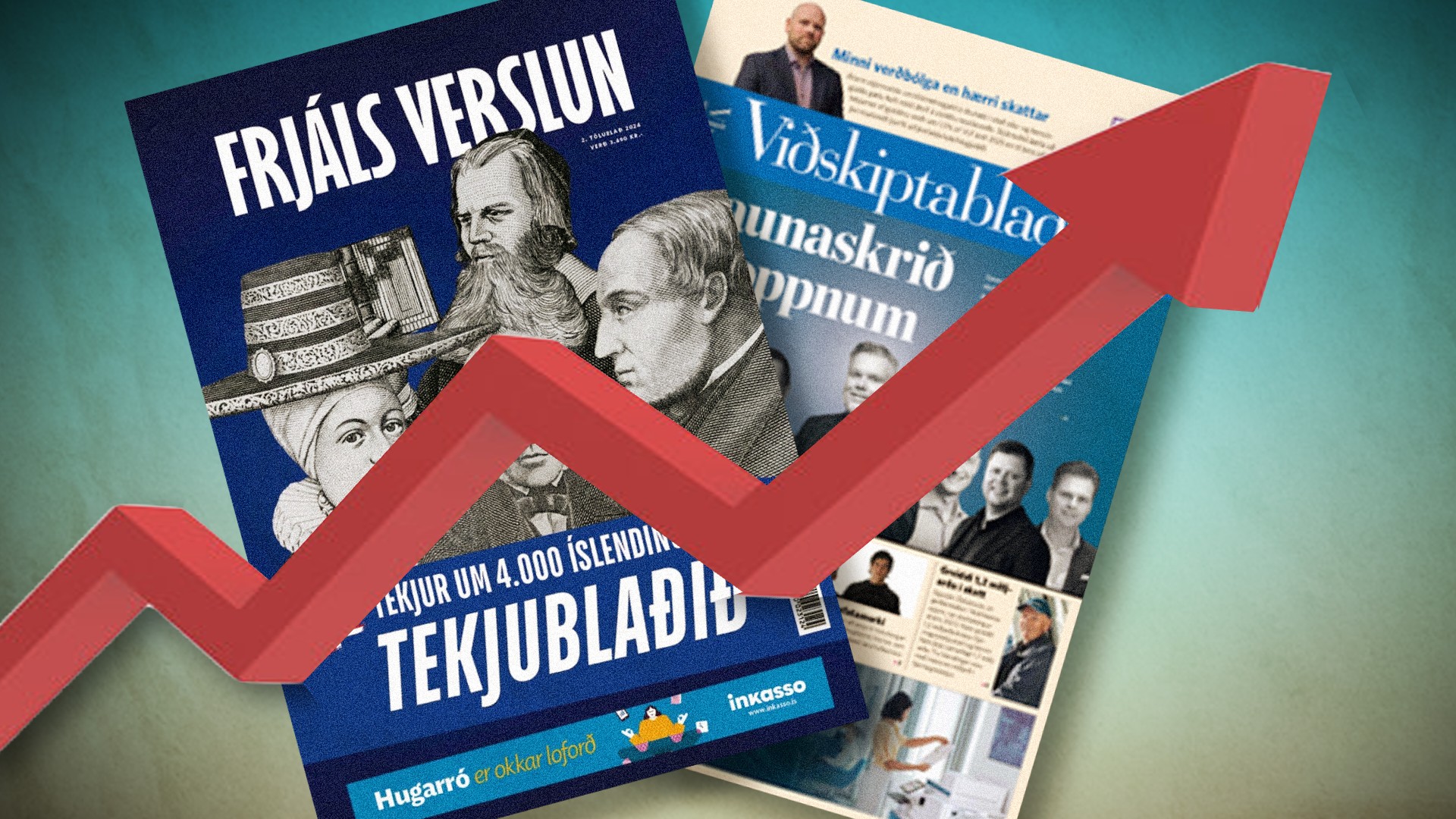 Orðið á götunni: Blússandi verðbólga hjá Frjálsri verslun - DV