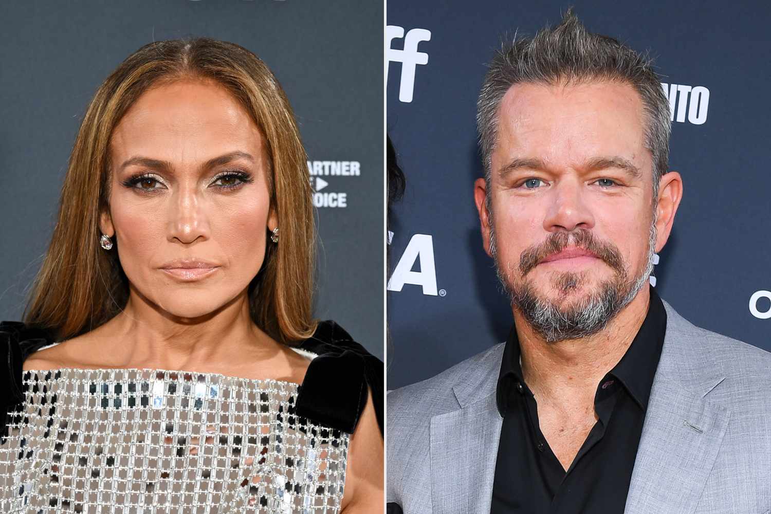 J.Lo og Matt Damon héldust í hendur á meðan þau áttu innilegt samtal - DV