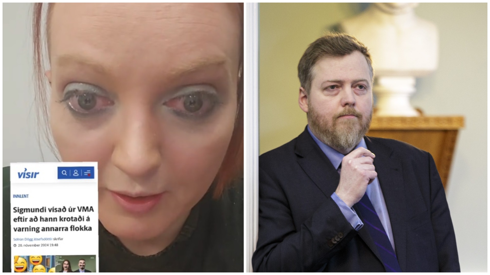 Alexandra lætur Sigmund Davíð fá það óþvegið: „Er maðurinn fimm ára?“ - DV