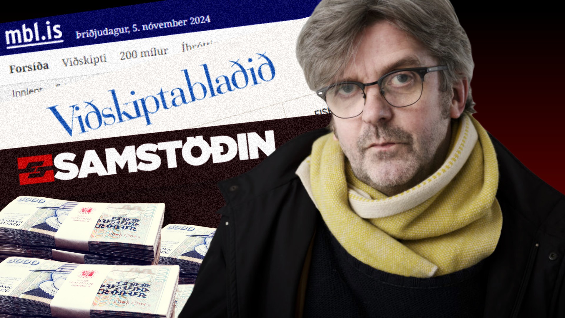 Gunnar Smári hundfúll eftir úthlutun fjölmiðlastyrkjanna - „Þetta er í ...