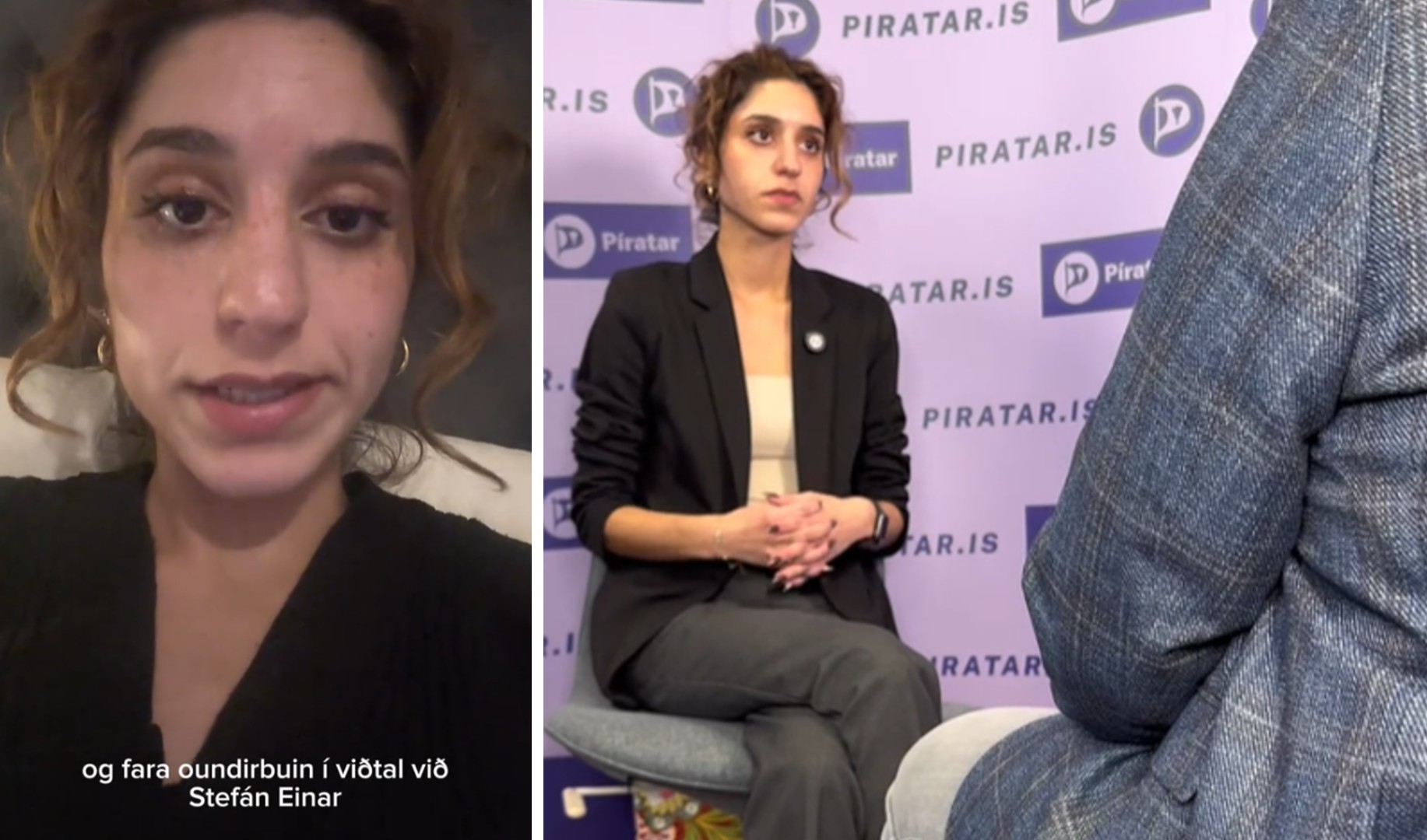 Lenya Rún snýr vörn í sókn eftir viðtalið við Stefán Einar - „Já ég ...