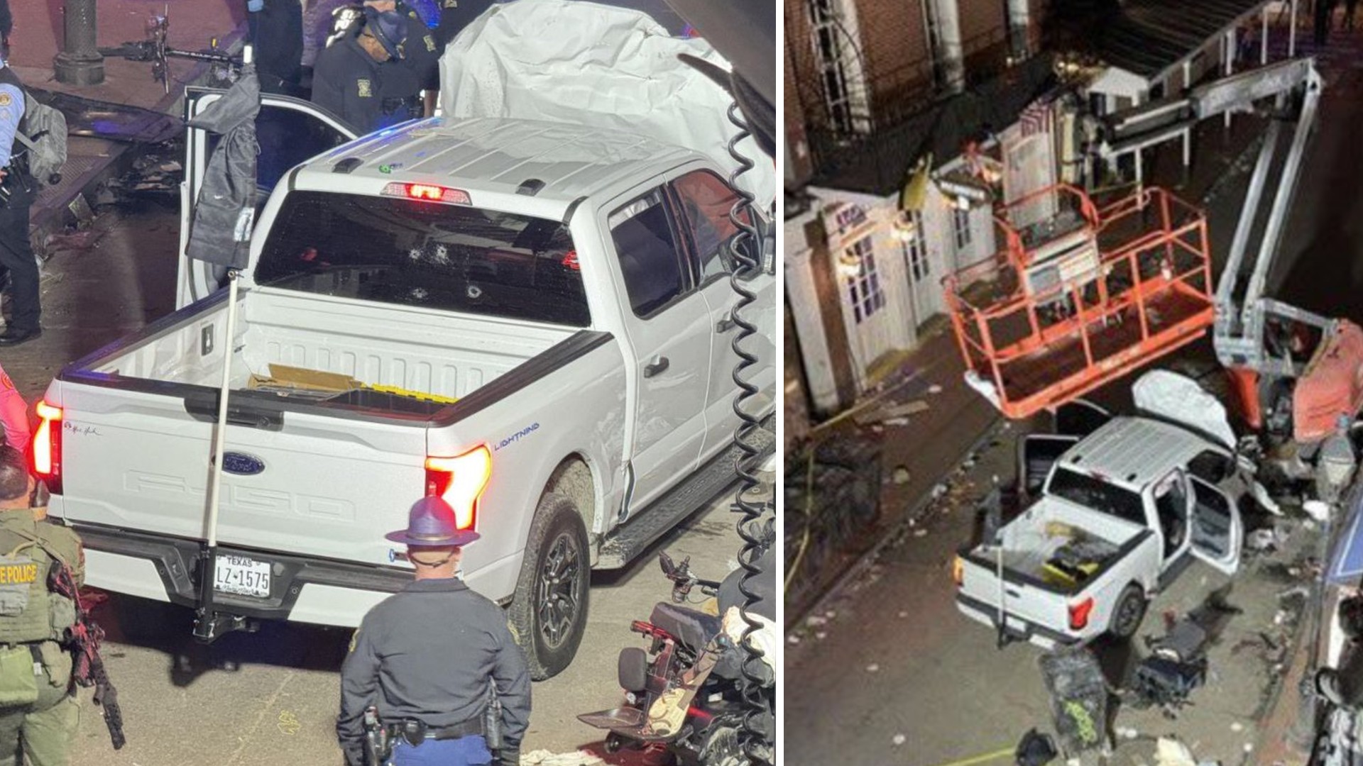 Tíu létust í hryðjuverkaárás í New Orleans - Vitni lýsa hrollvekjandi ...