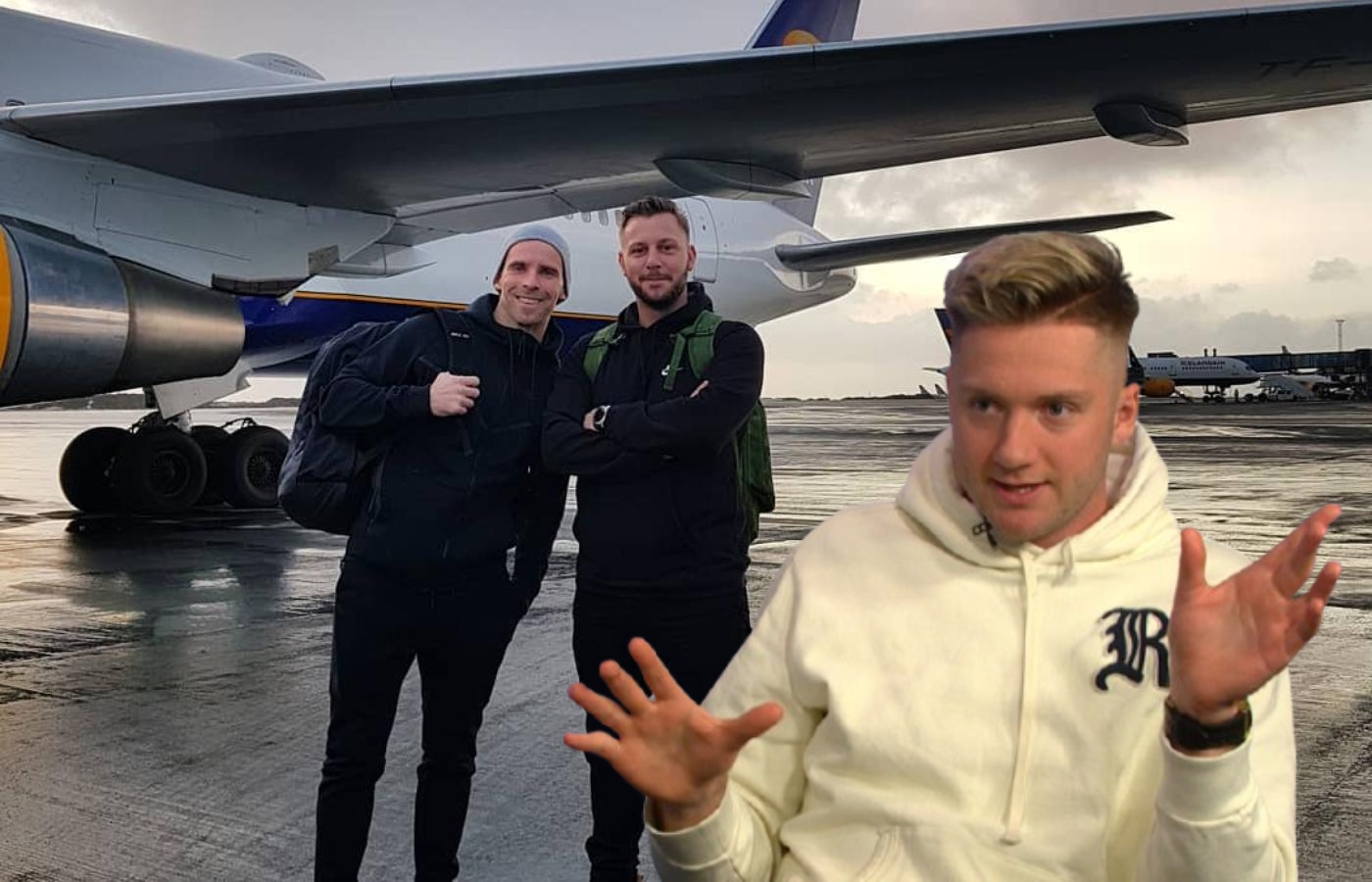 Óð upp á svið er Auddi og Steindi voru að skemmta - Myndband - DV