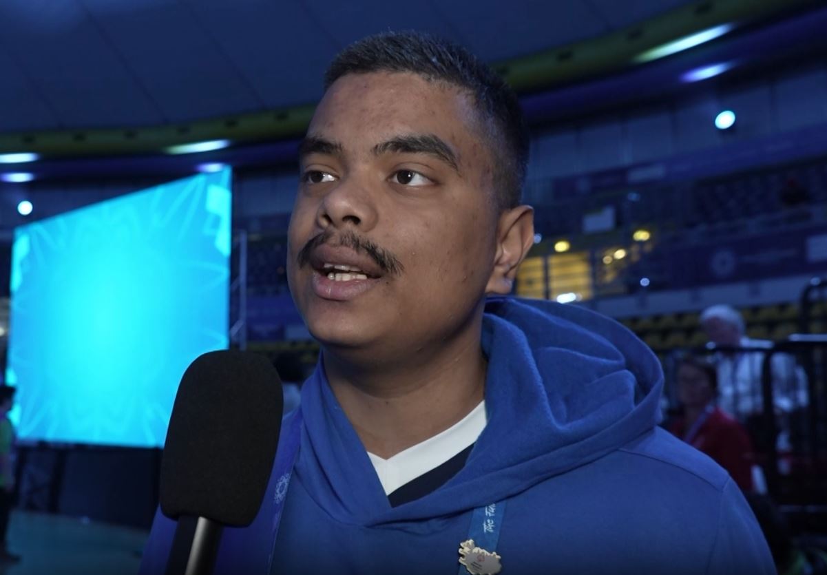 Magnús Orri heiðraður á vetrarleikum Special Olympics - DV