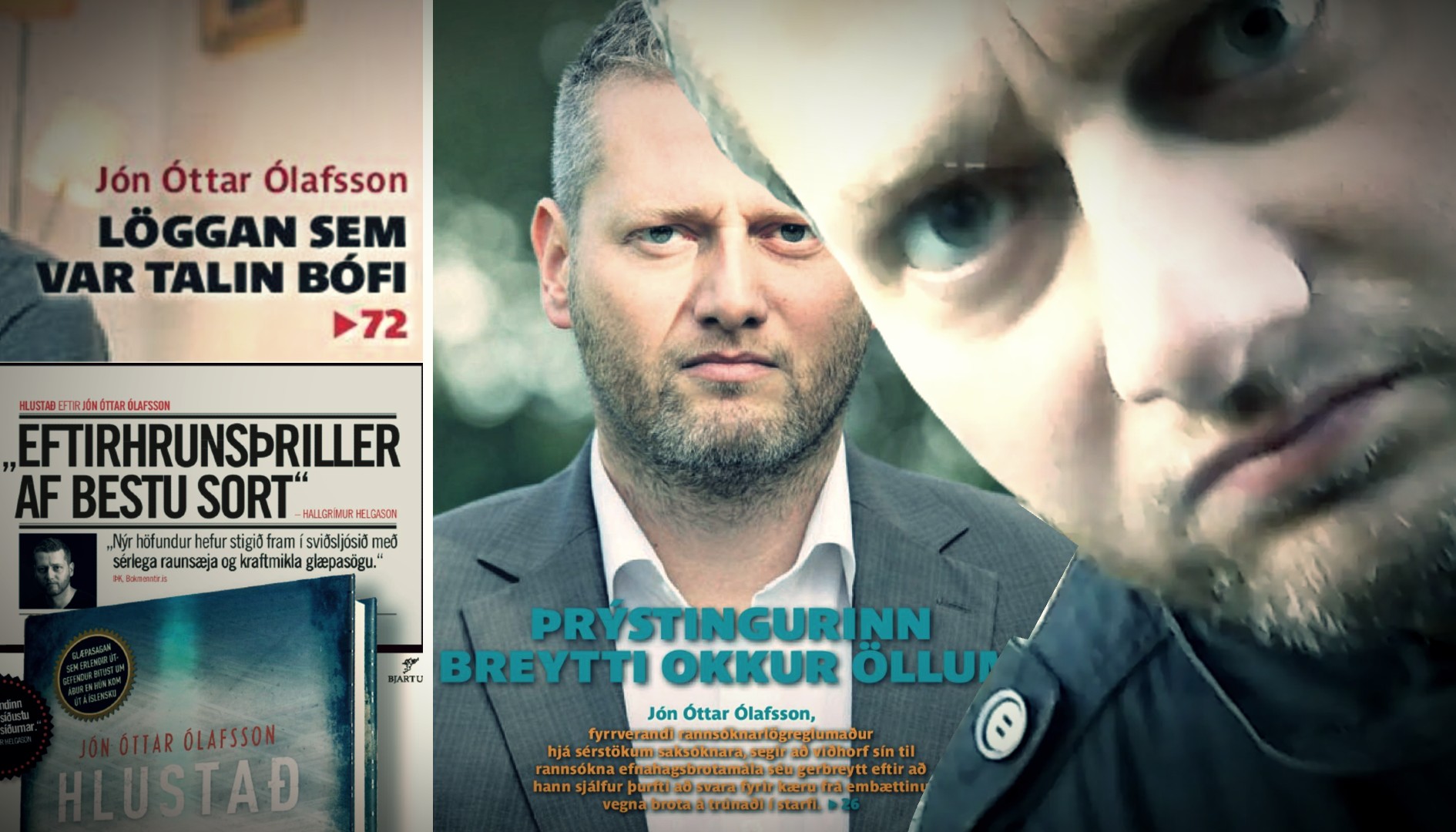 Gamalt viðtal við njósnarann Jón Óttar vekur athygli eftir umfjöllun ...